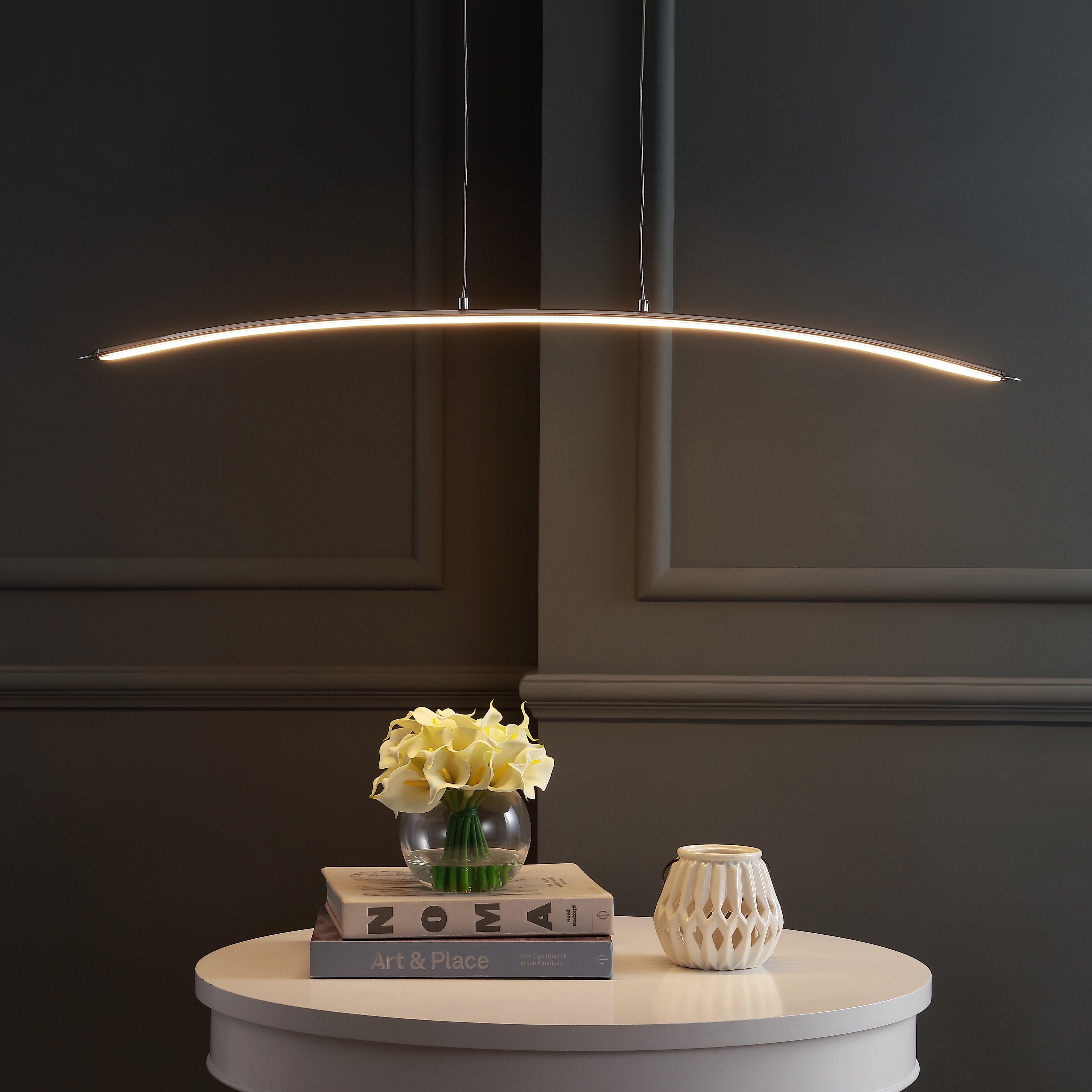 Click here for Jonathan Y Roxanna Pendant Light  Chrome prices