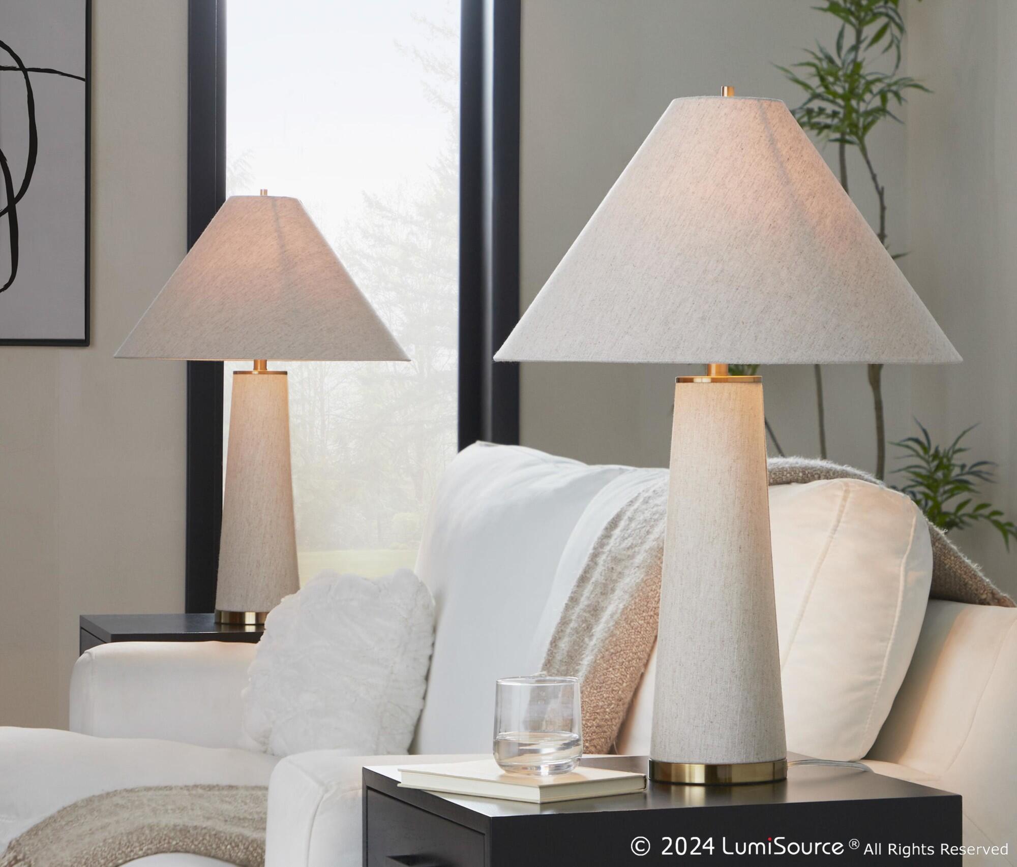 Click here for LumiSource Kona Table Lamp  Brass prices