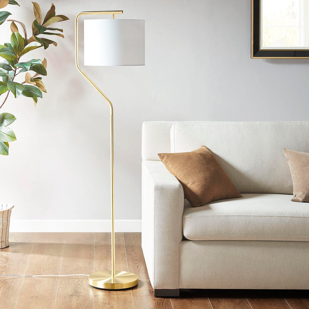 Click here for 510 Design Aster Arched Floor Lamp  Gold prices