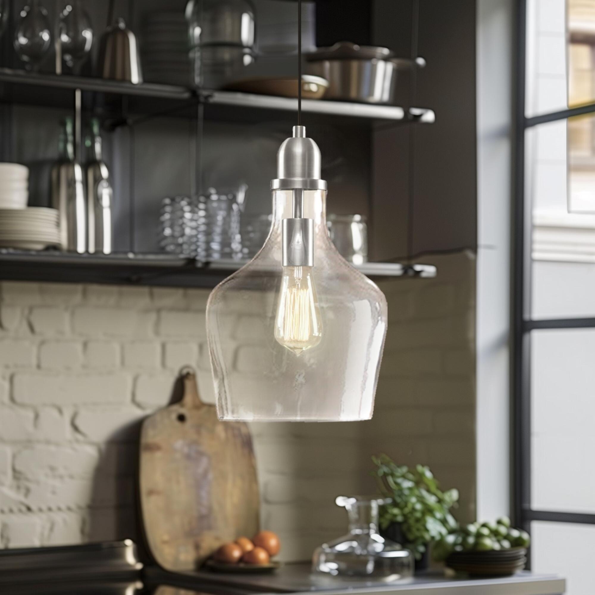Click here for Ink+Ivy Auburn Pendant Light  Silver/Clear prices