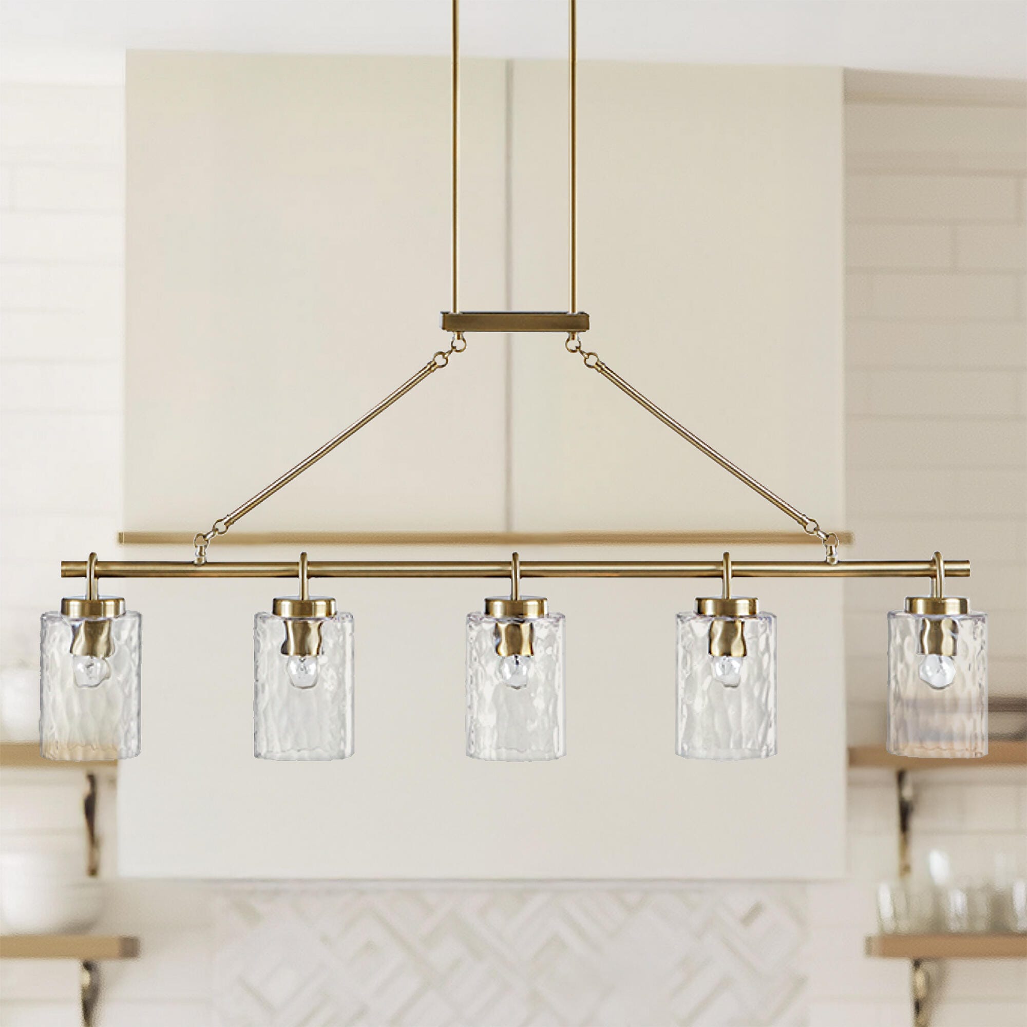 Click here for Ink+Ivy Curiana 5-Light Chandelier  Antique Brass prices