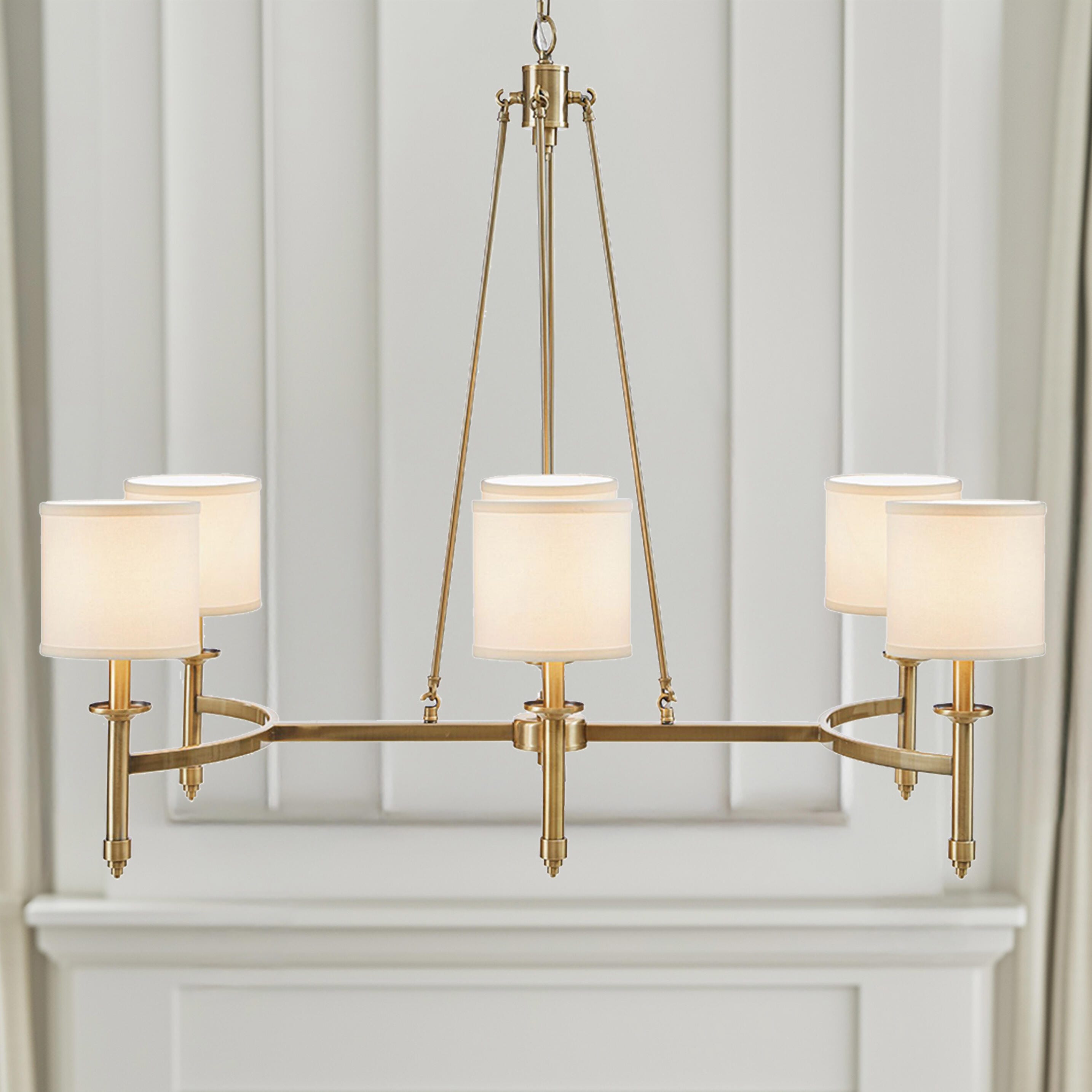 Click here for Hampton Hill Elegenza 6-Light Chandelier  Antique... prices