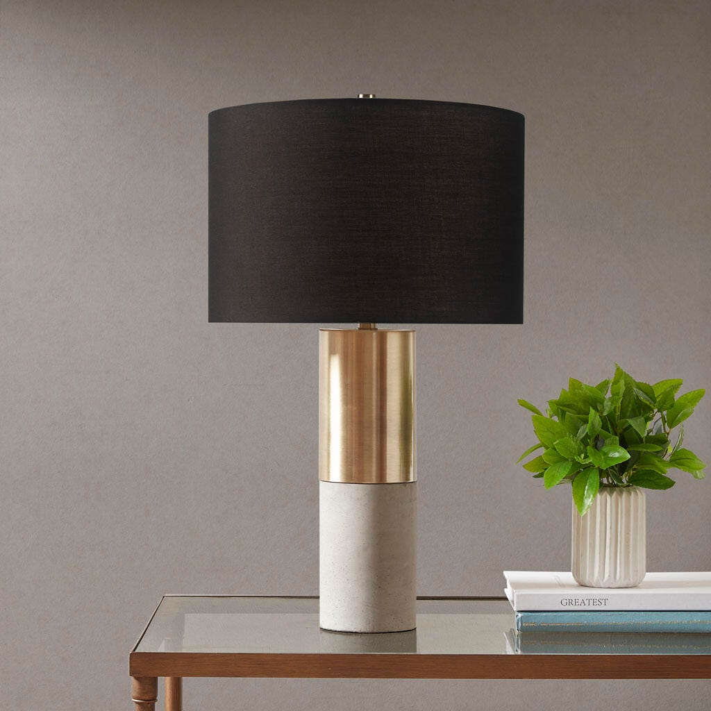 Click here for Ink+Ivy Fulton Table Lamp  Gold/Gray/Black prices