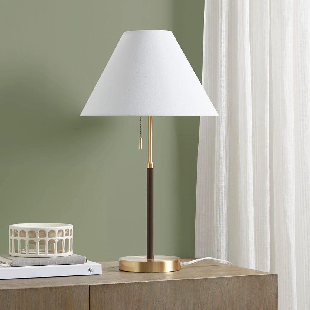 Click here for Ink+Ivy Bromley Table Lamp  Gold/Brown prices