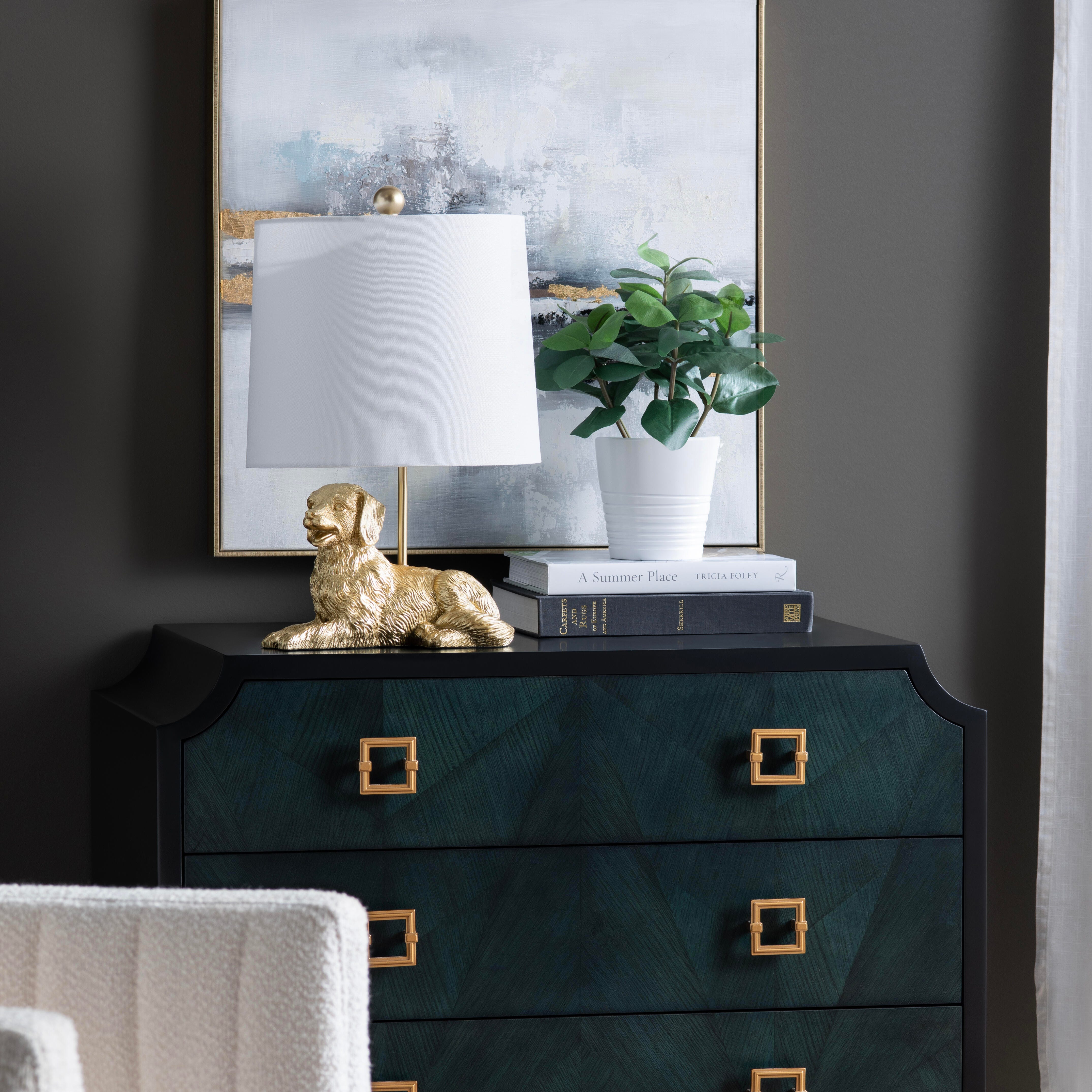 Click here for Evolution Retriever Dog Table Lamp  Gold prices