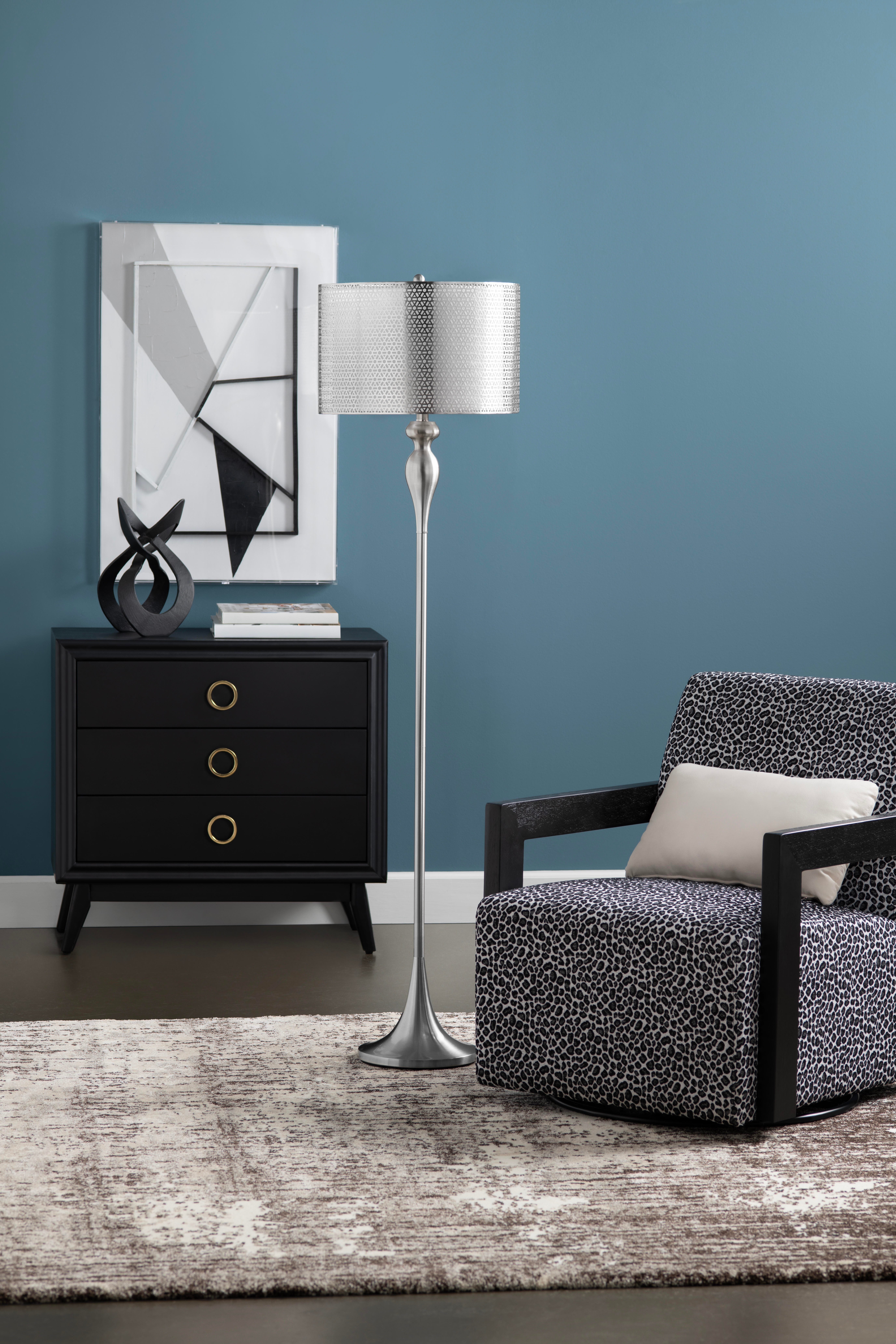 Click here for Evolution Geometric Floor Lamp  Silver prices