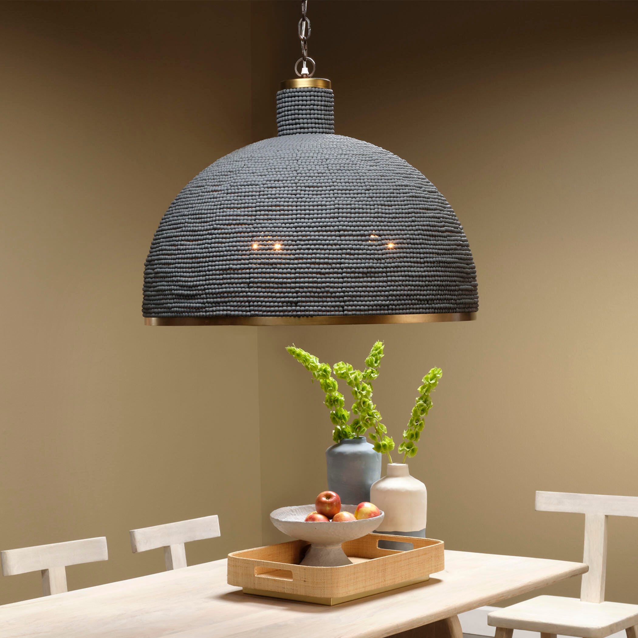 Click here for Relaxed Elegance Matias 1-Light Chandelier  Slate... prices