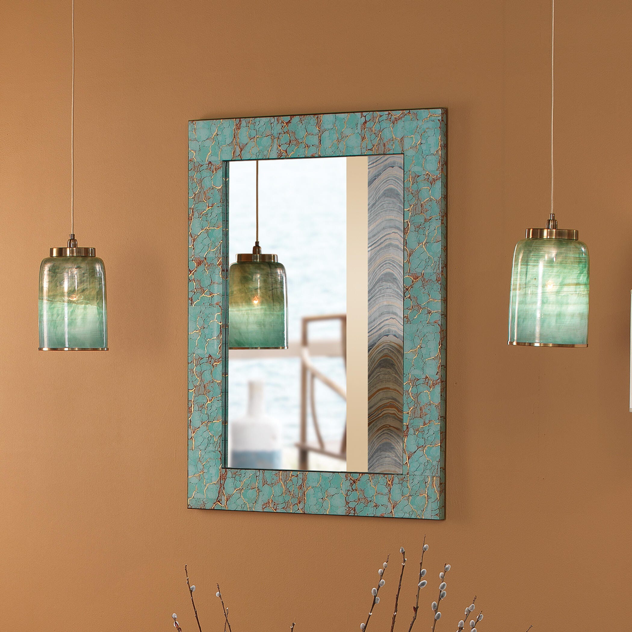 Click here for Relaxed Elegance Selene Pendant Light  Aqua prices