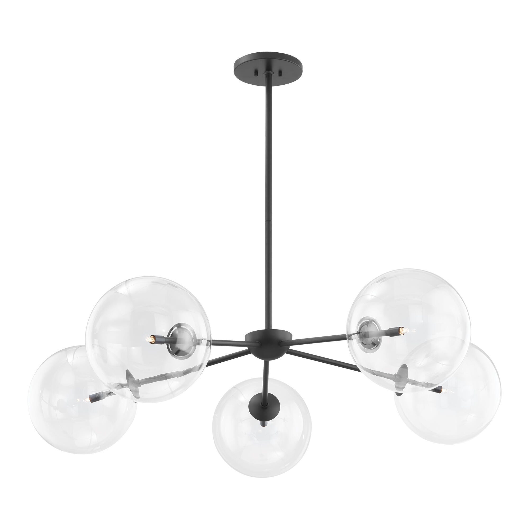 Click here for Ashley Luxe Radial Orb Chandelier  Iron prices
