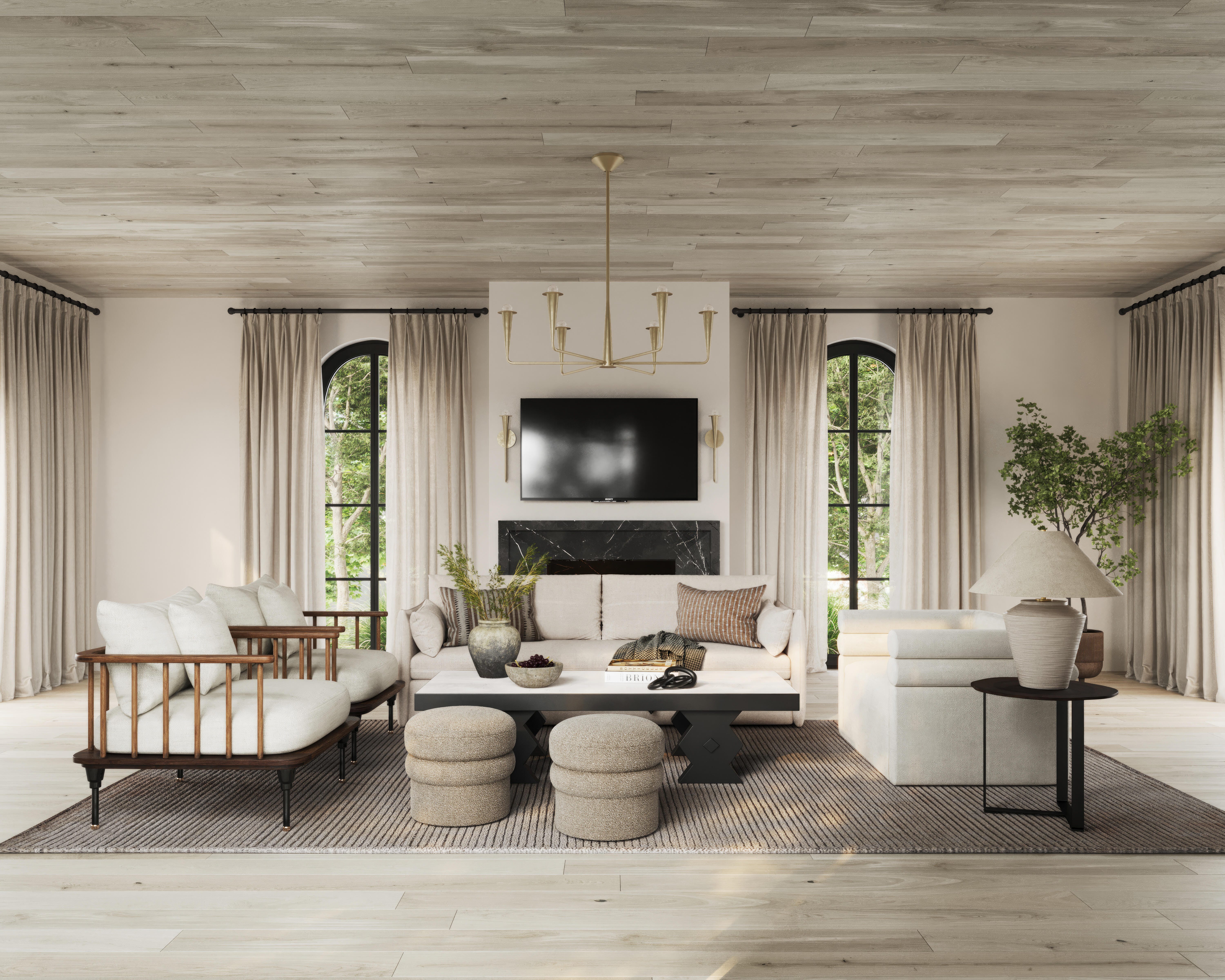 Click here for Ashley Luxe Orb Candle Style Chandelier  Brass prices