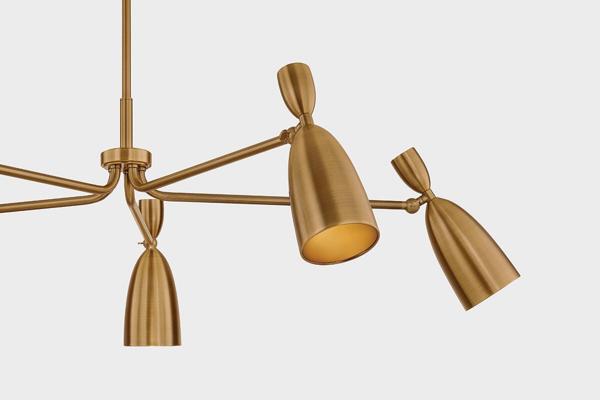 Ashley Luxe Spade Chandelier