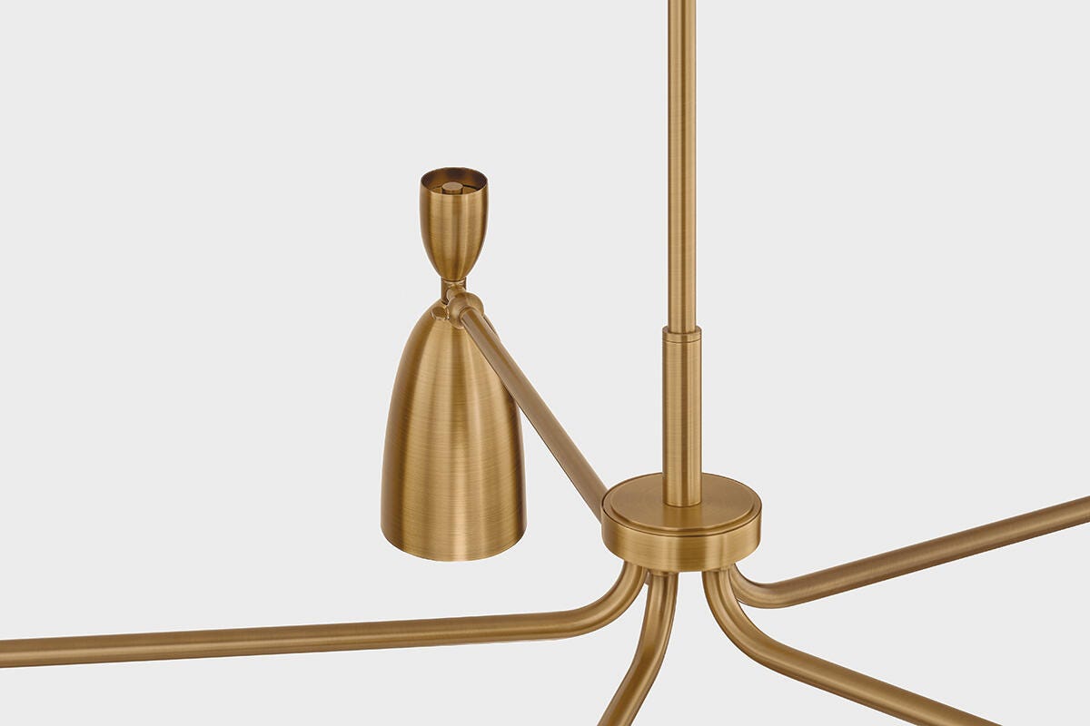 Ashley Luxe Spade Chandelier