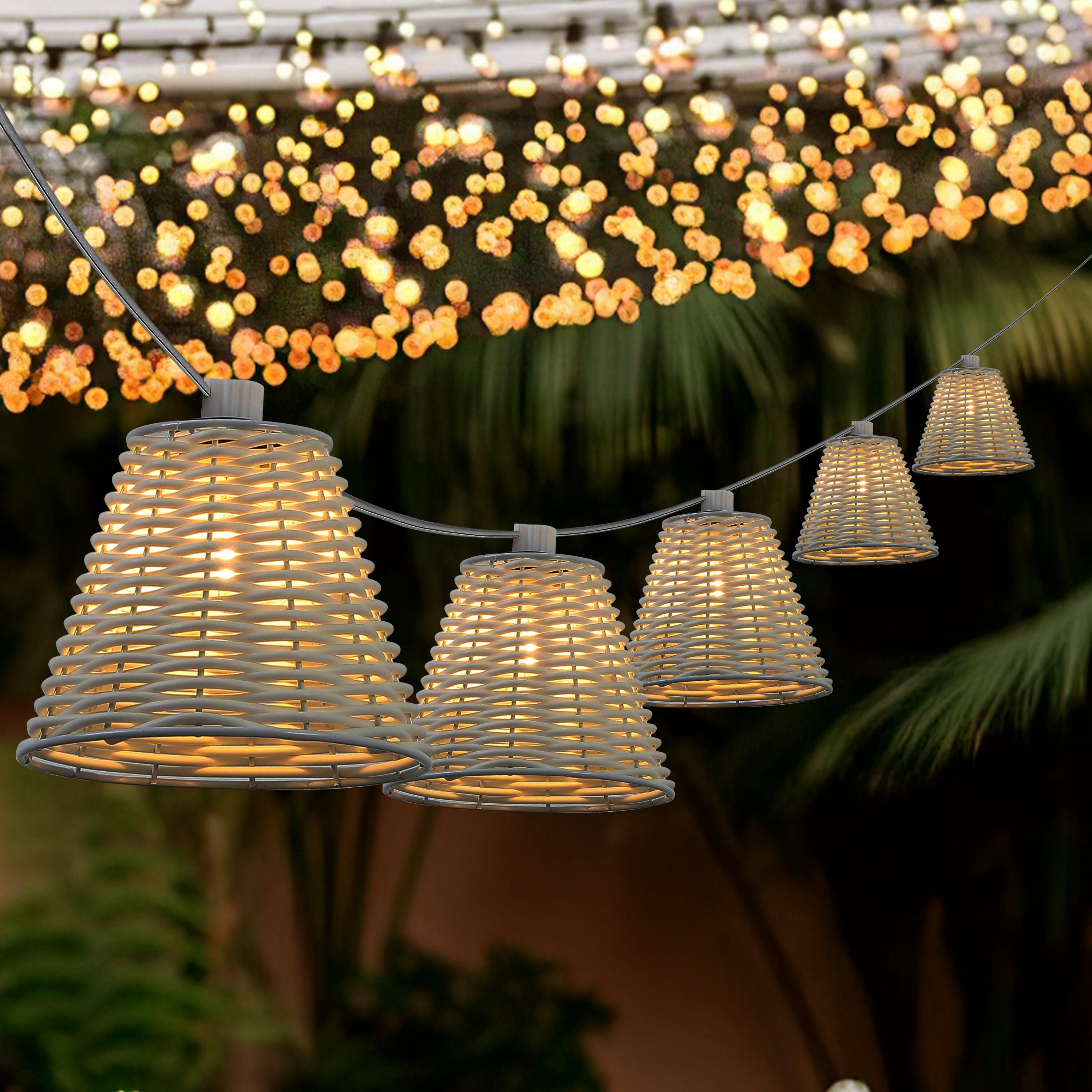 Click here for JONATHAN Y Outdoor Classic Cottage String Lights... prices