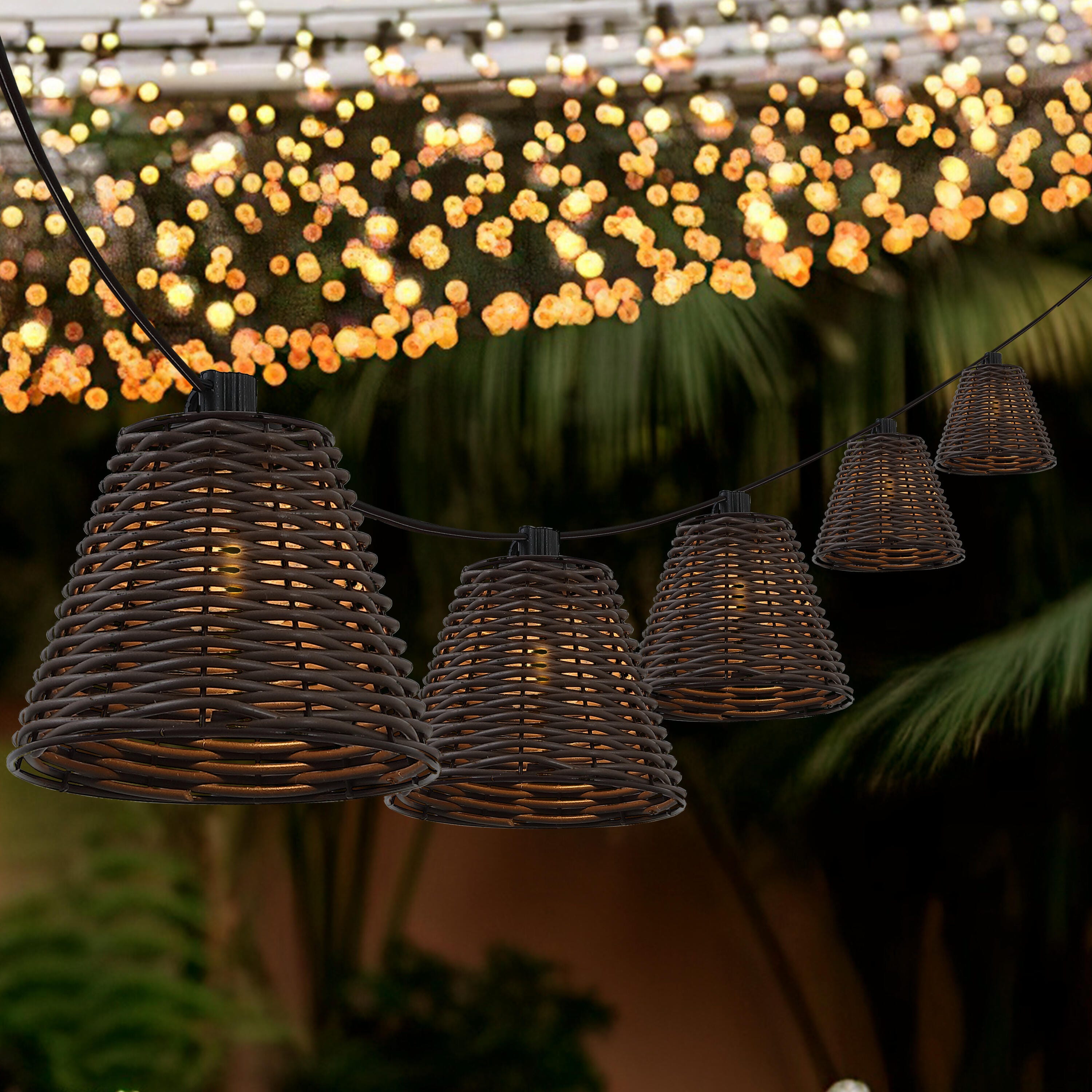 Click here for JONATHAN Y Outdoor Classic Cottage String Lights... prices