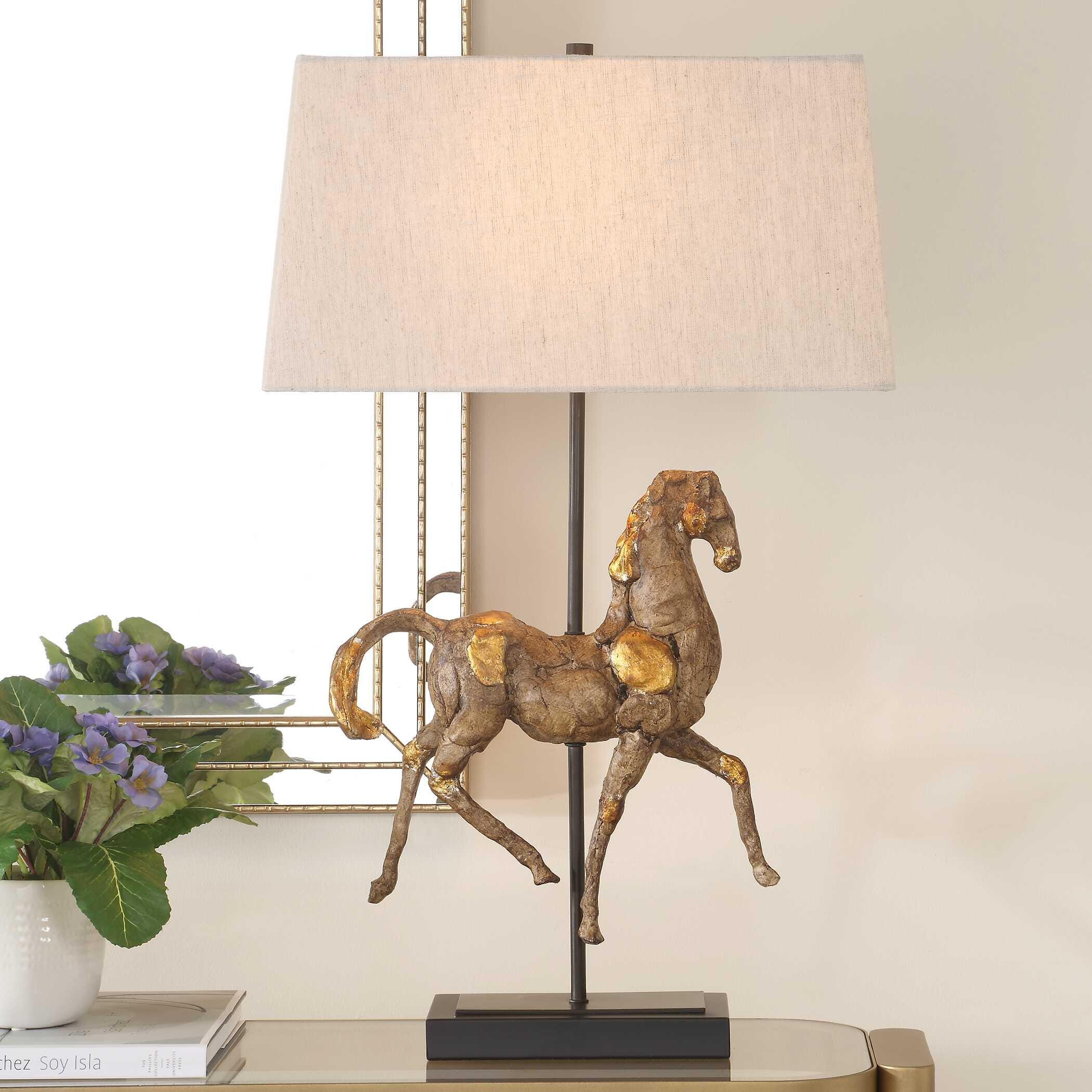 Click here for Exalted Living Graceful Table Lamp  Brown prices