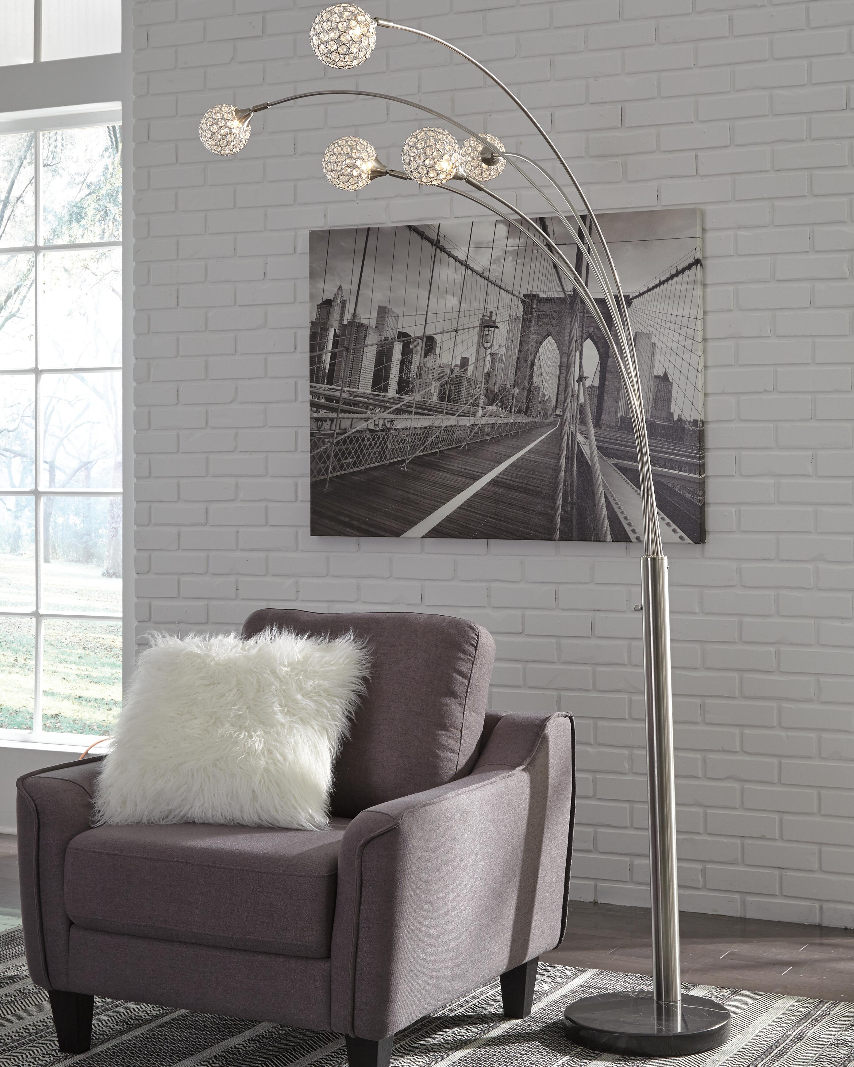 Click here for Winter Arc Lamp  Silver Finish prices