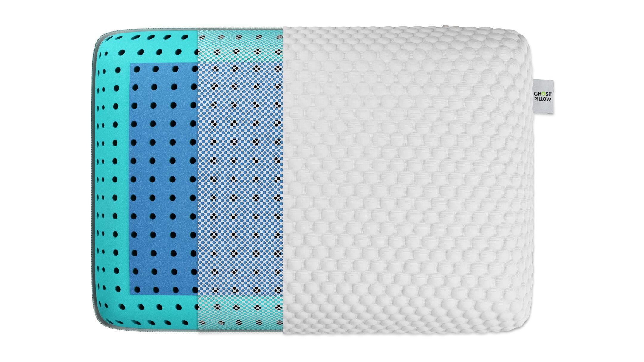 Click here for GhostPillow Memory Foam Pillow  White prices