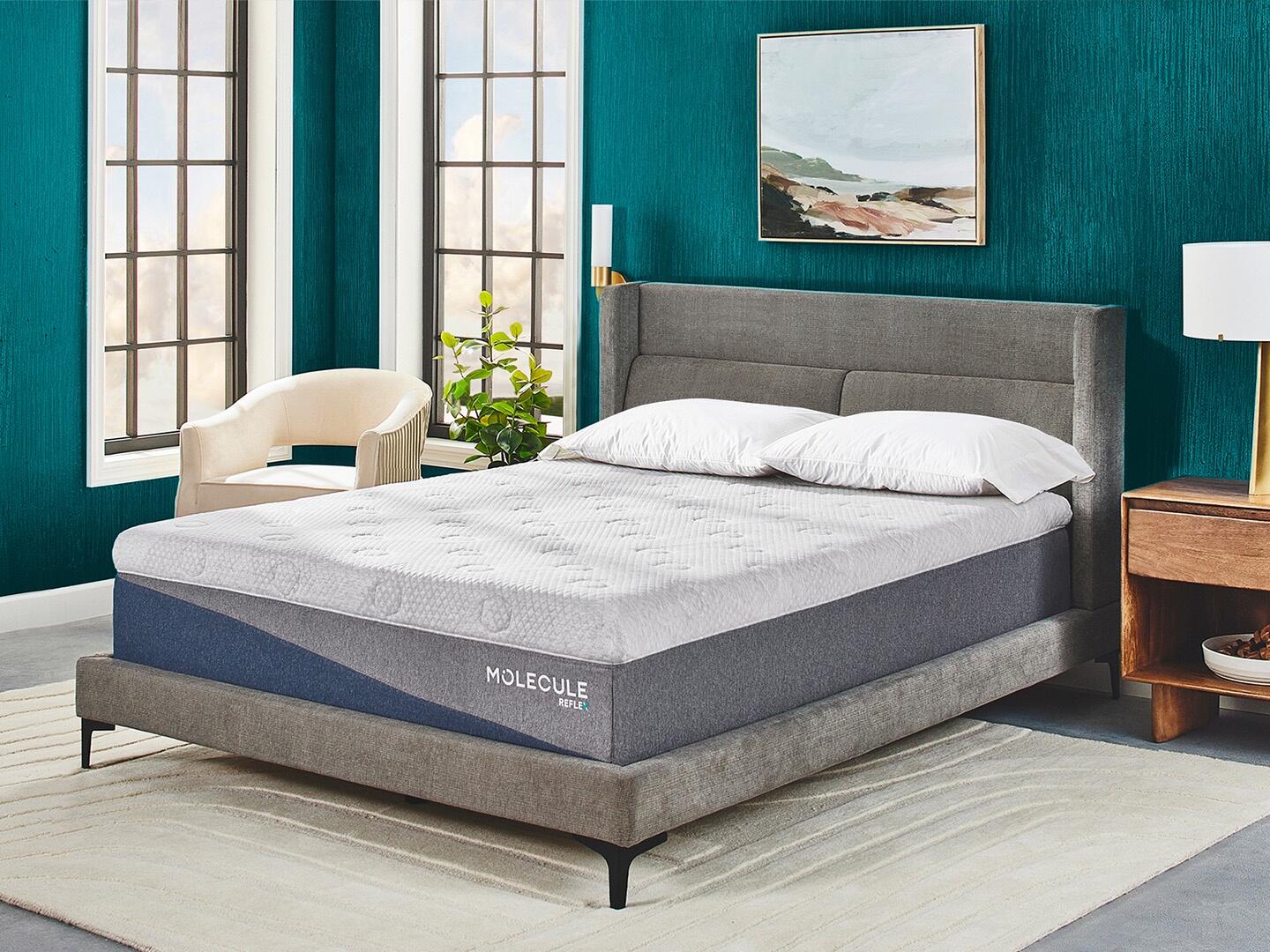 Click here for MOLECULE Reflex 13 Inch Hybrid Plush King Mattress prices