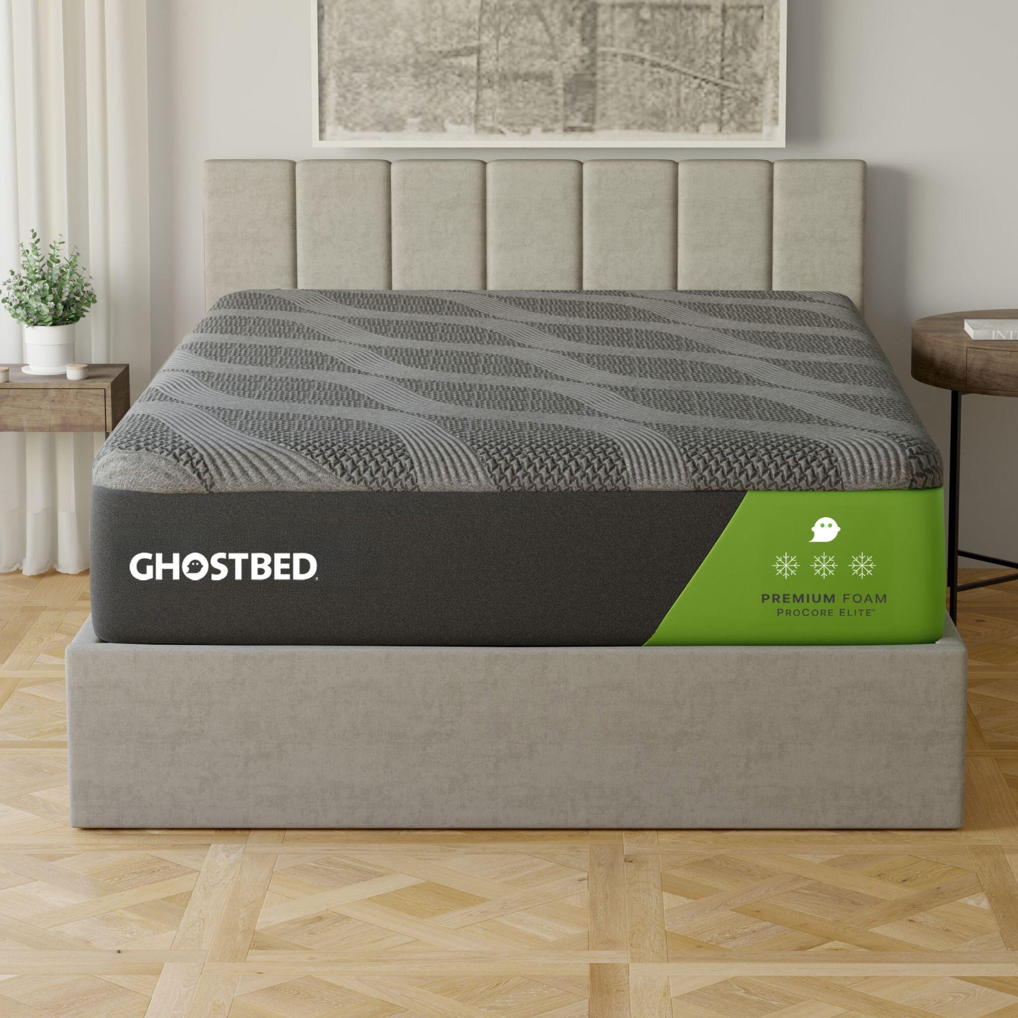 Click here for GhostBed Premium Medium Memory Foam Queen Mattress prices