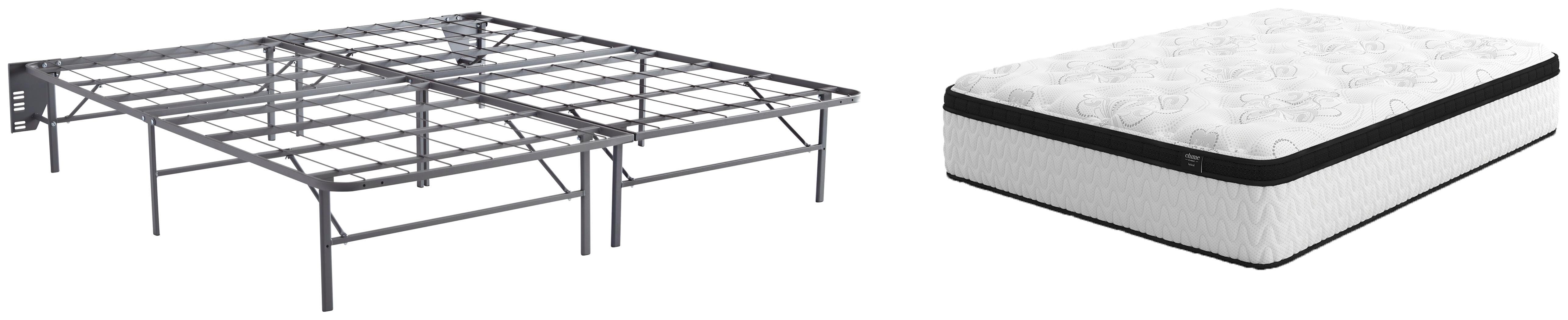 Click here for Chime 12 Inch Hybrid King Mattress in a Box with F... prices