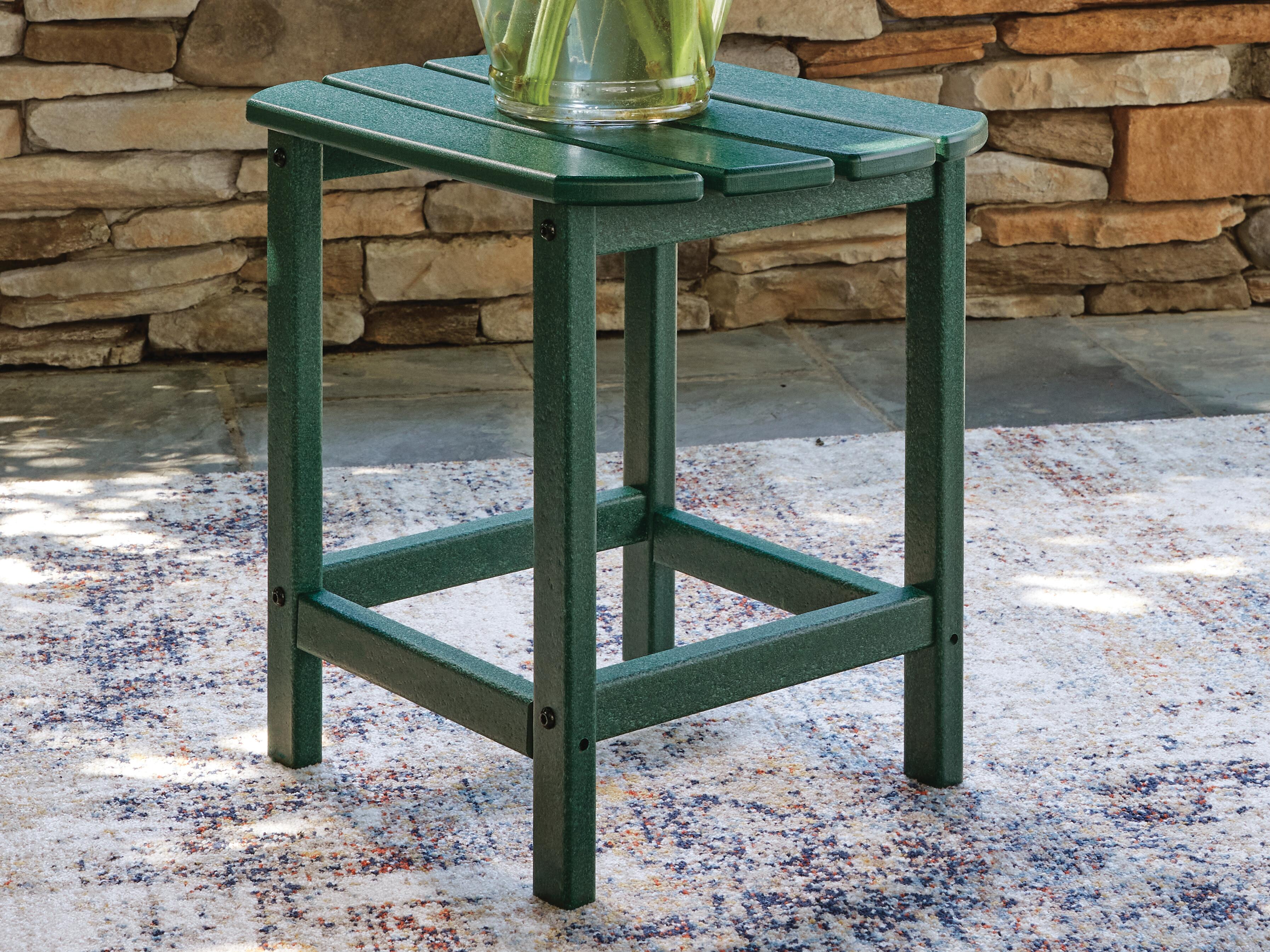 Click here for Sundown Treasure Outdoor End Table  Green prices