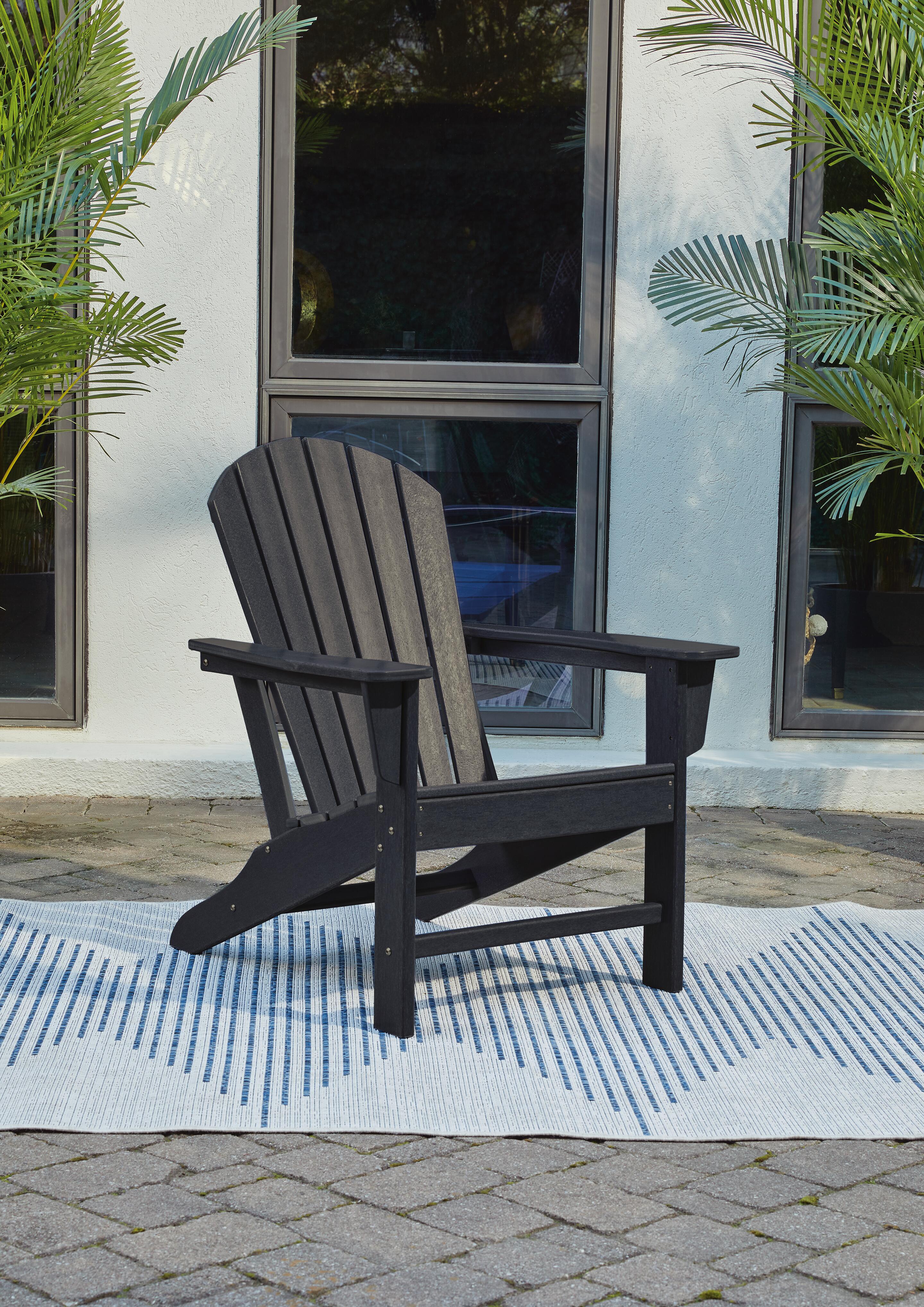 Click here for Sundown Treasure Outdoor Adirondack Chair  Black prices
