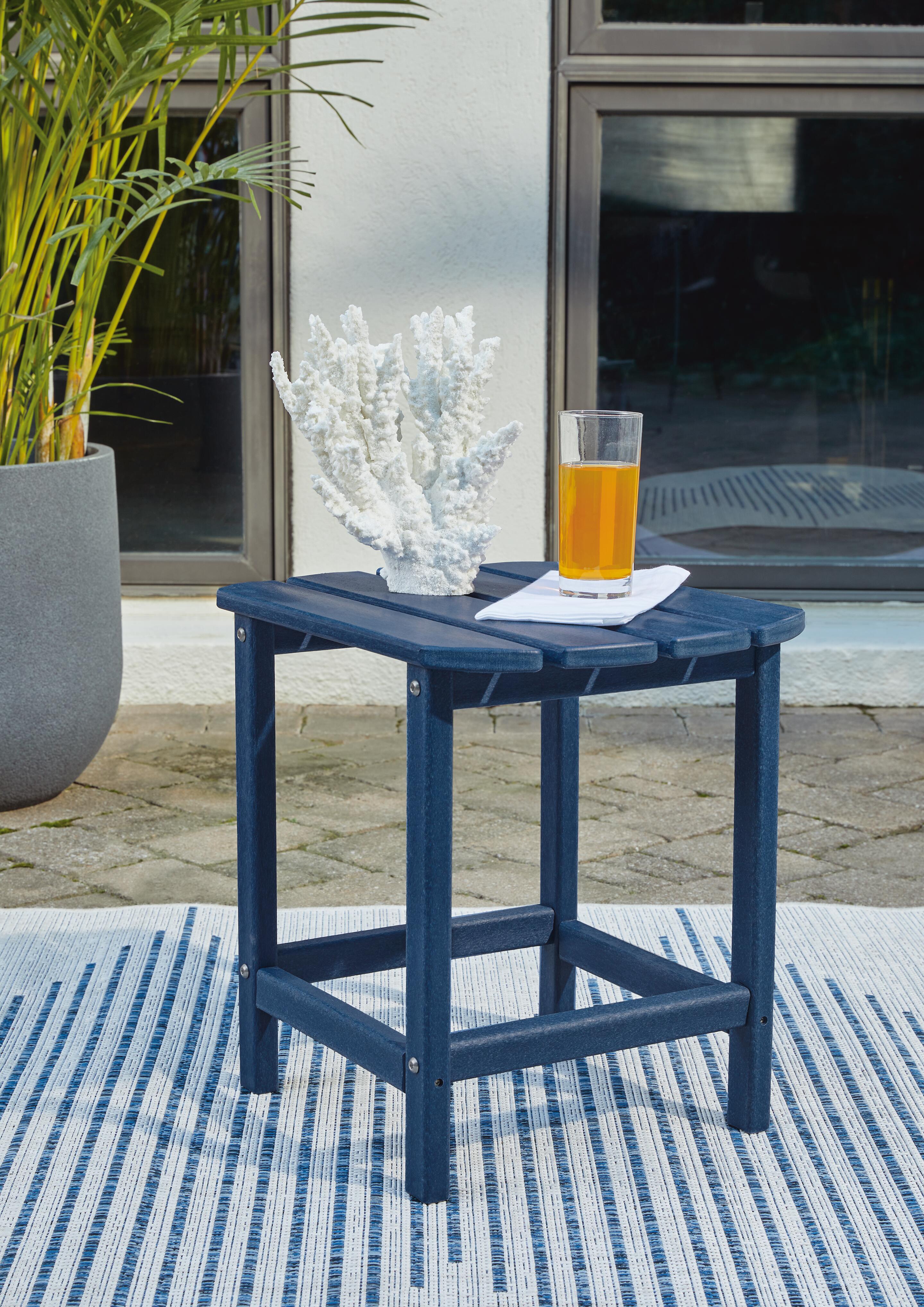 Click here for Sundown Treasure End Table  Blue prices