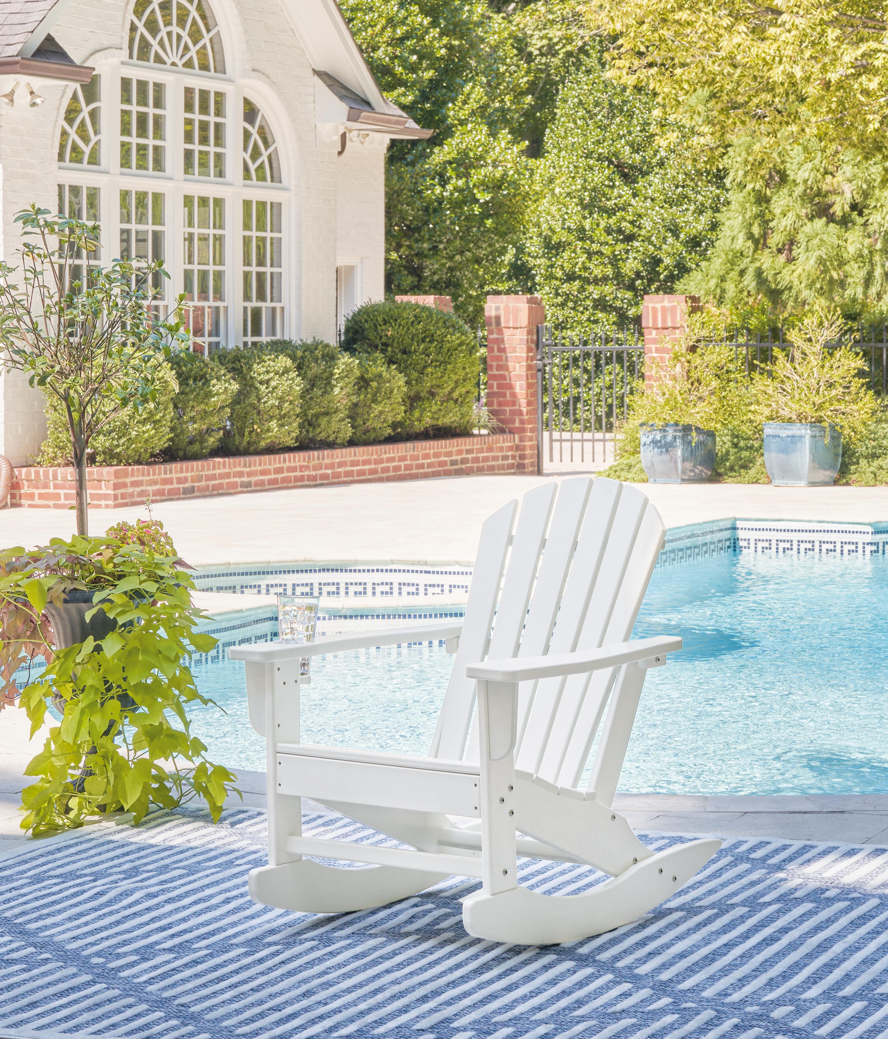 Click here for Sundown Treasure Outdoor Rocking Chair  White prices