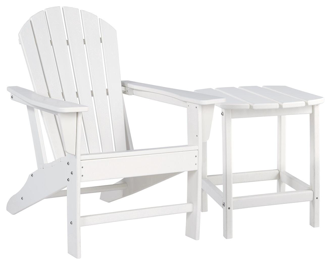 Click here for Sundown Treasure Outdoor Chair with End Table  Whi... prices