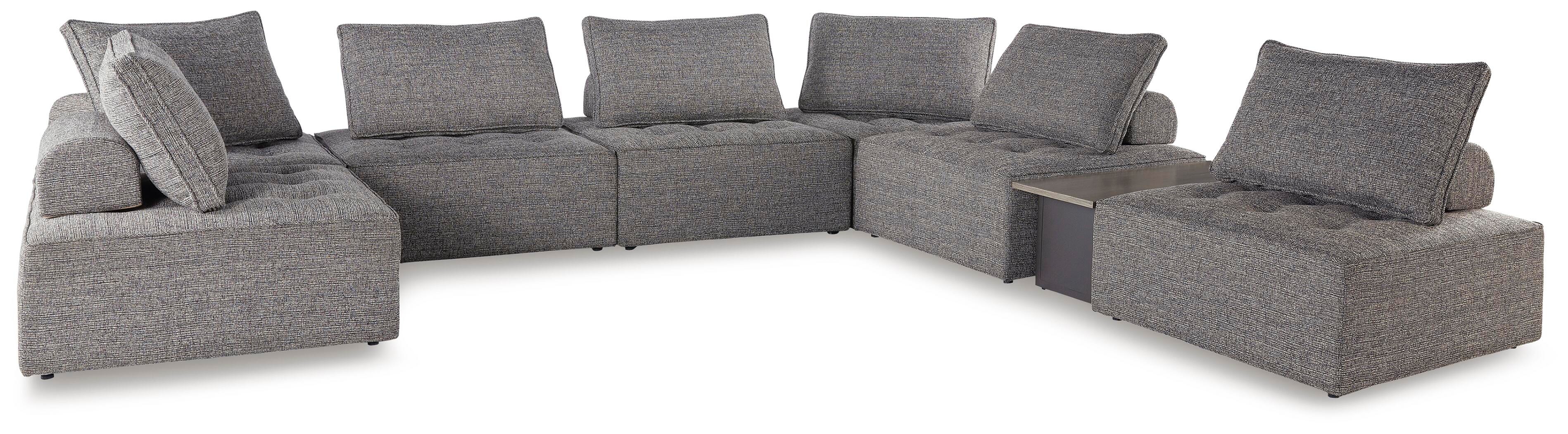 Click here for Bree Zee 8-Piece Outdoor Sectional  Brown prices