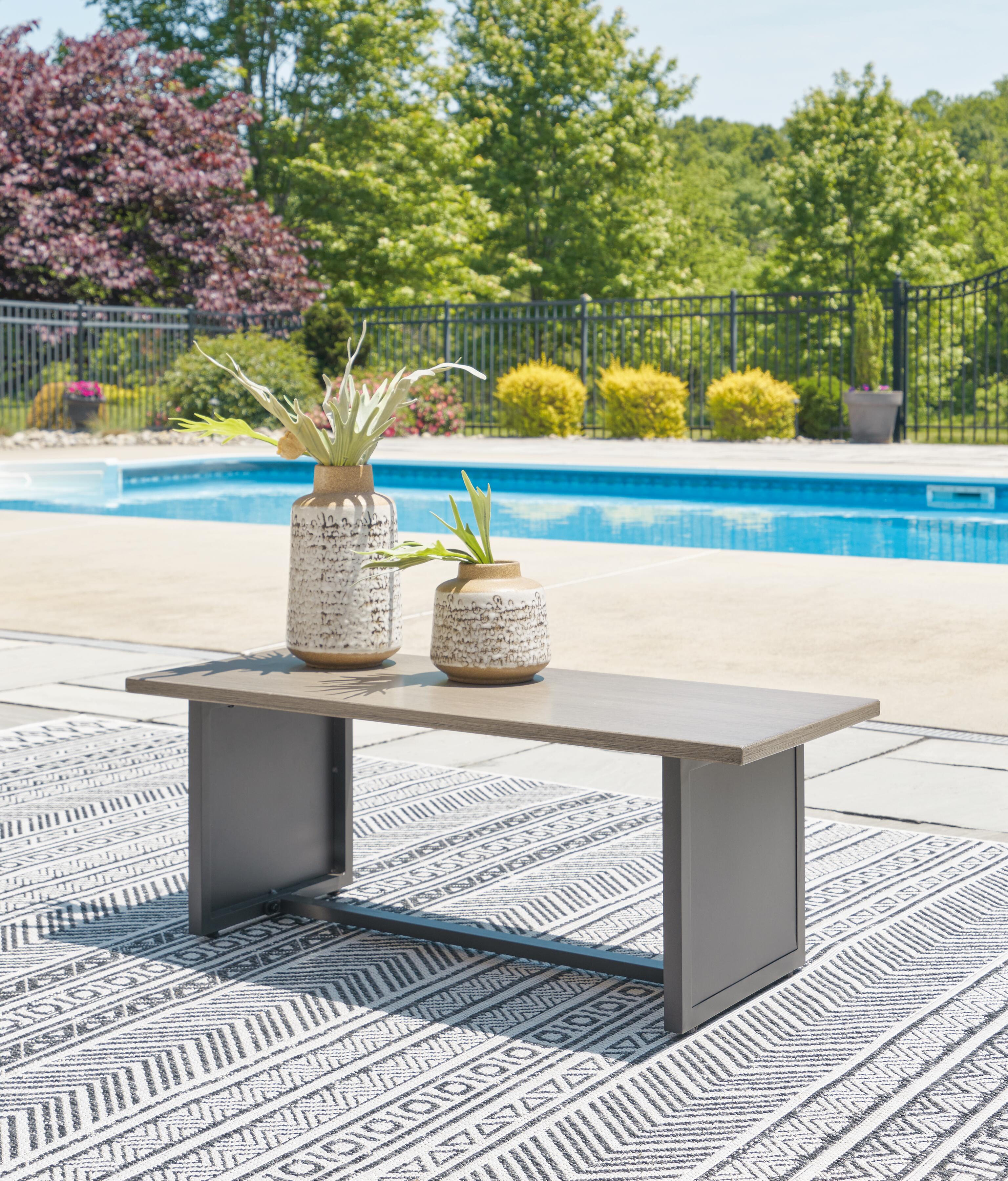 Click here for Bree Zee Outdoor End Table  Brown prices