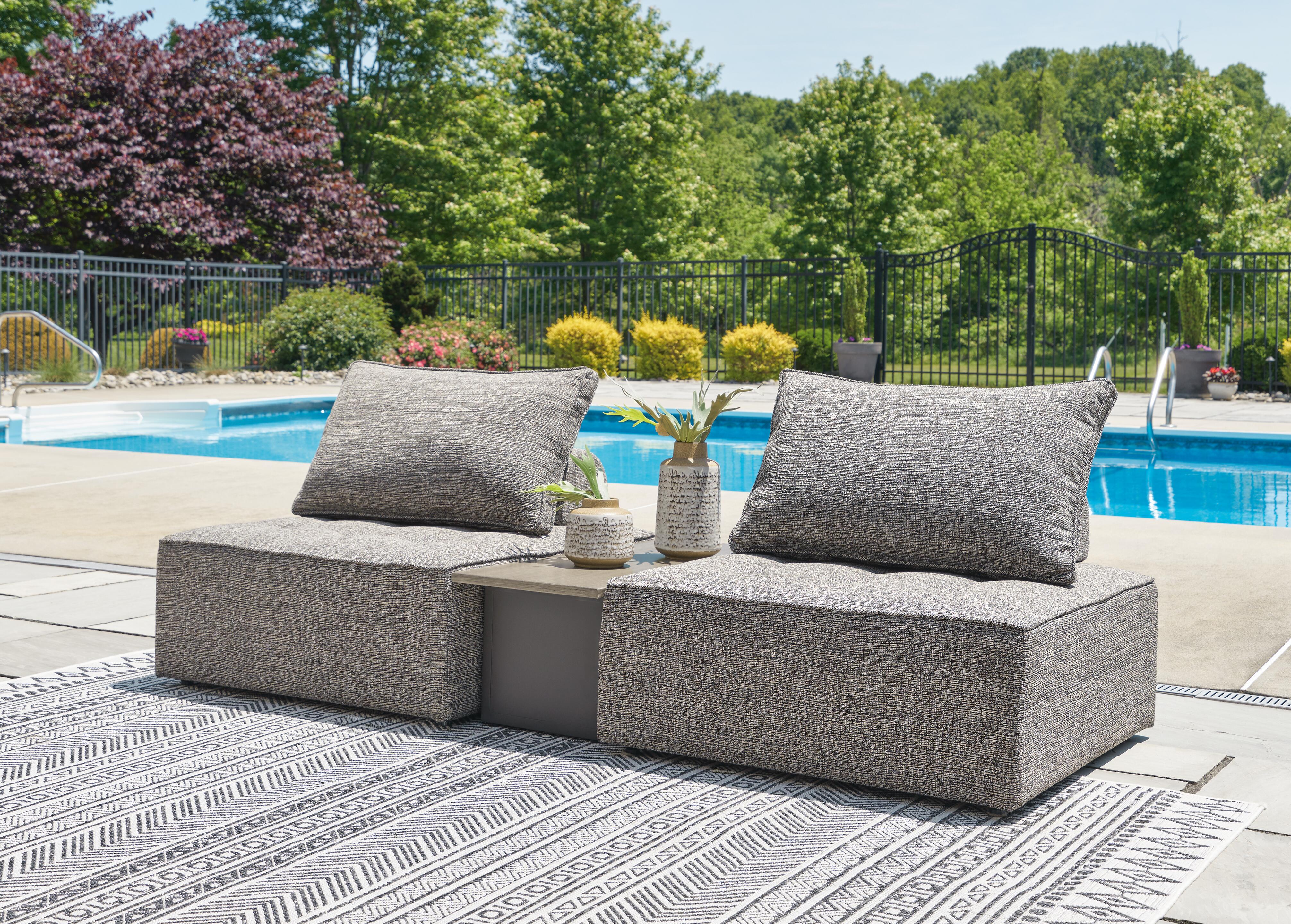Click here for Bree Zee 3-Piece Outdoor Sectional  Brown prices