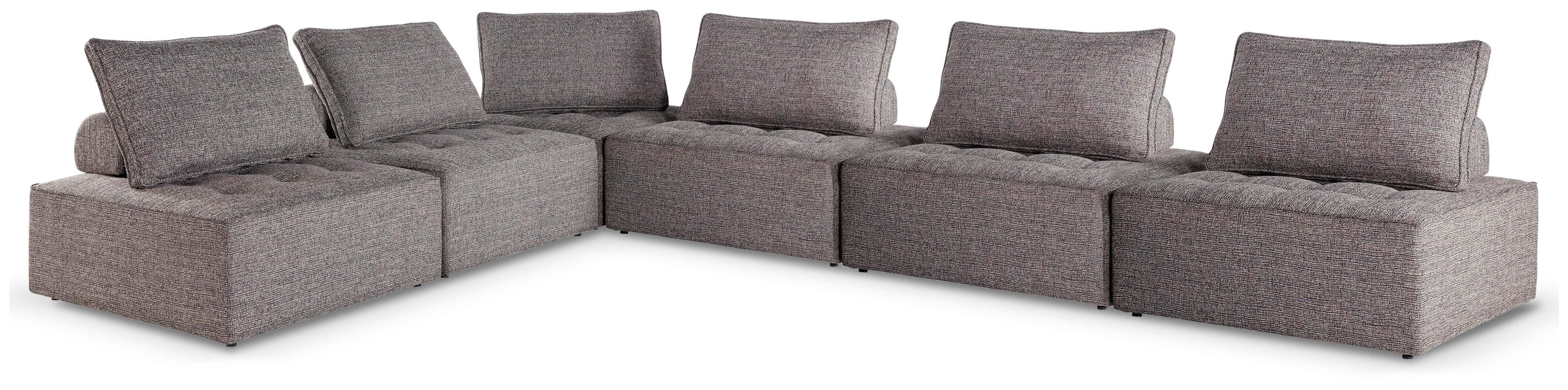 Click here for Bree Zee 6-Piece Outdoor Modular Seating  Brown prices
