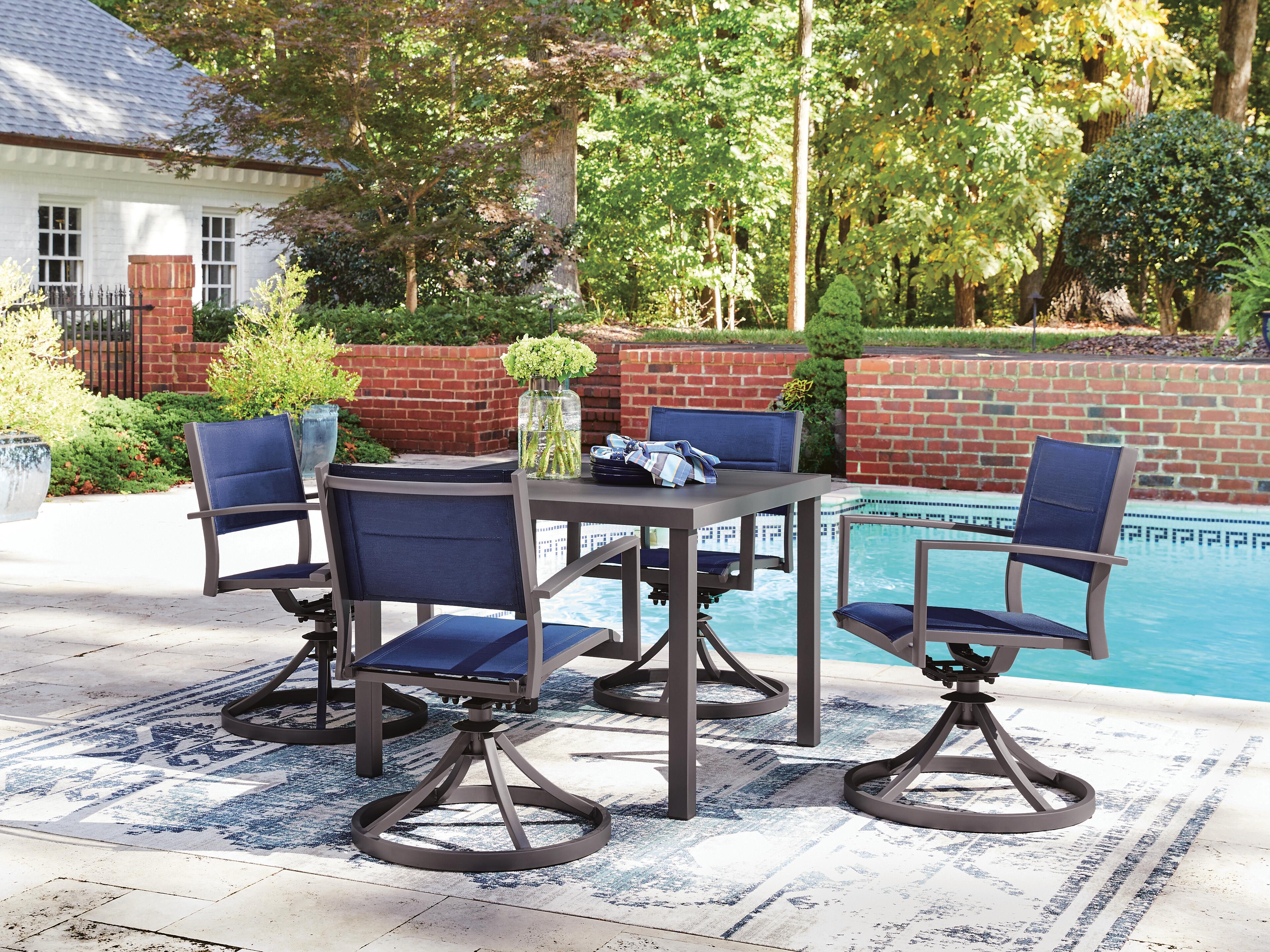 Click here for Point Bonita Outdoor Dining Table and 4 Chairs  Gr... prices