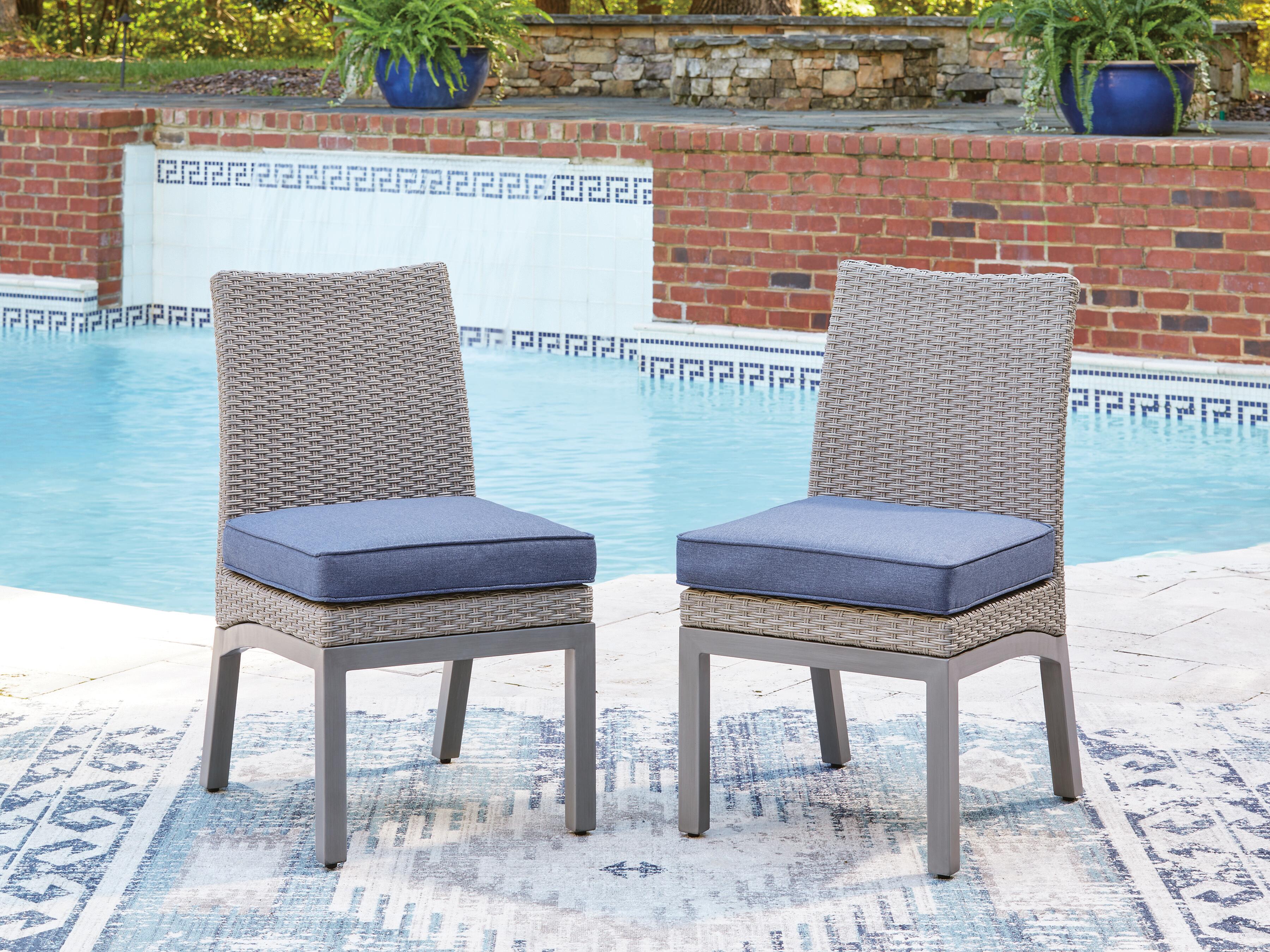 Click here for Dillon Beach Outdoor Side Chair with Cushion (Set... prices