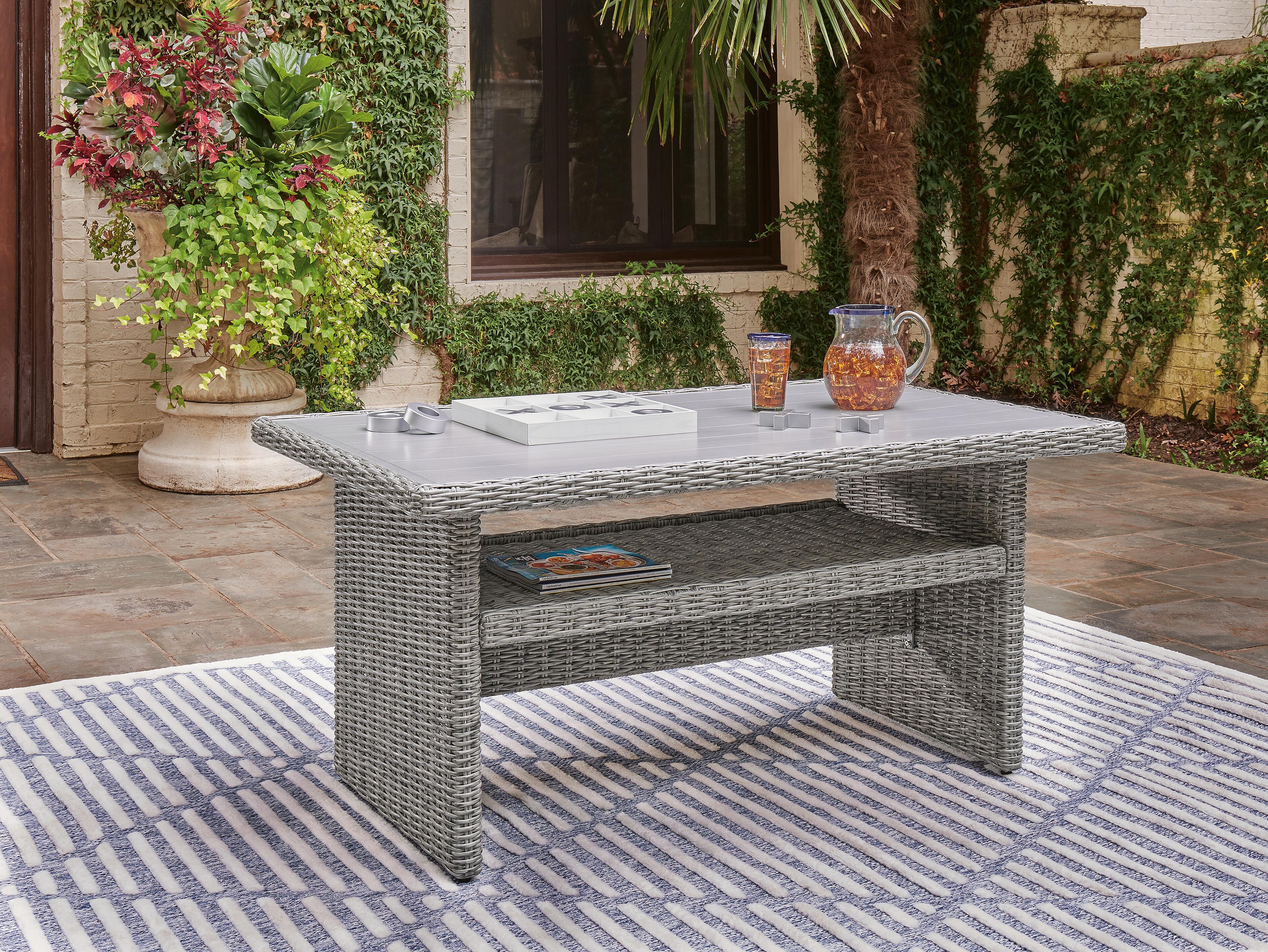 Click here for Naples Beach Outdoor Multi-use Table  Light Gray prices