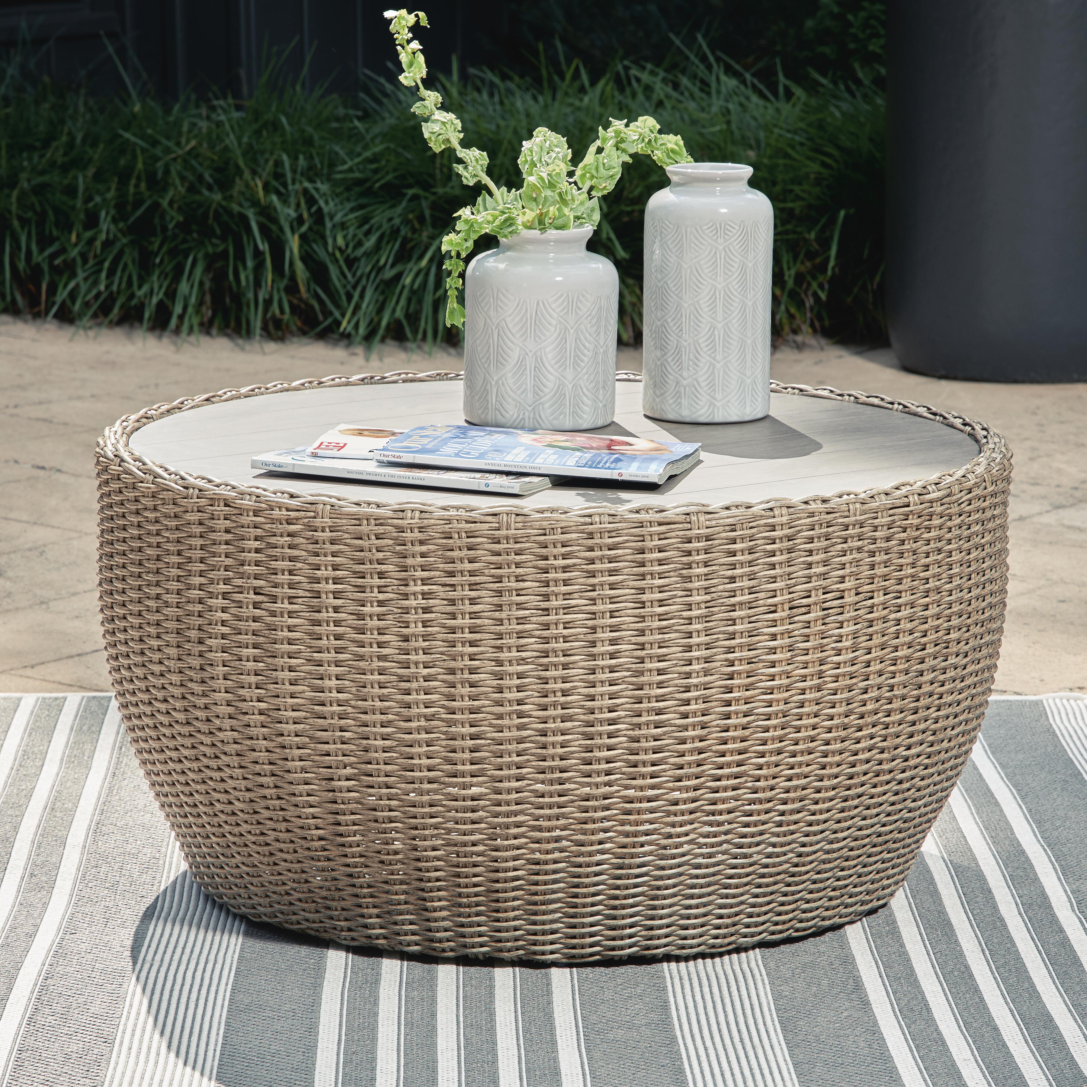 Click here for Danson Outdoor Coffee Table  Beige prices