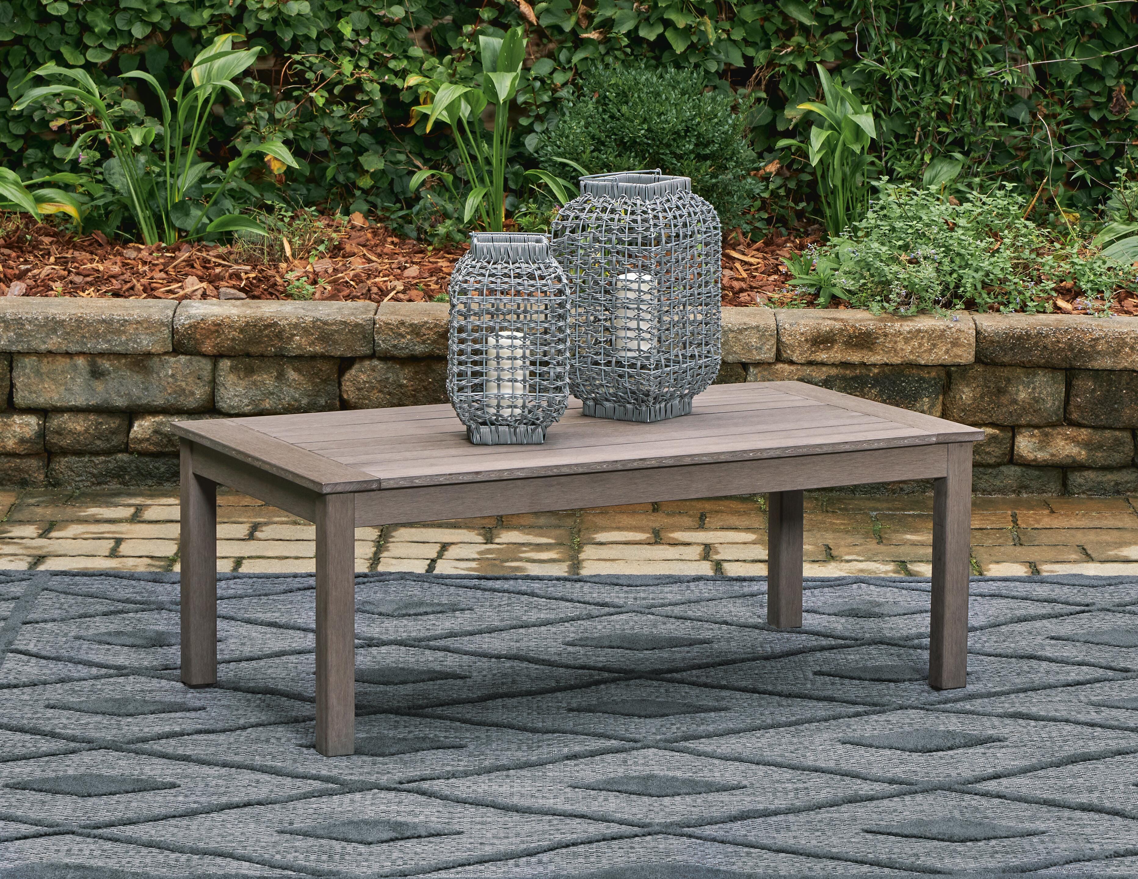 Click here for Hillside Barn Outdoor Coffee Table  Brown prices
