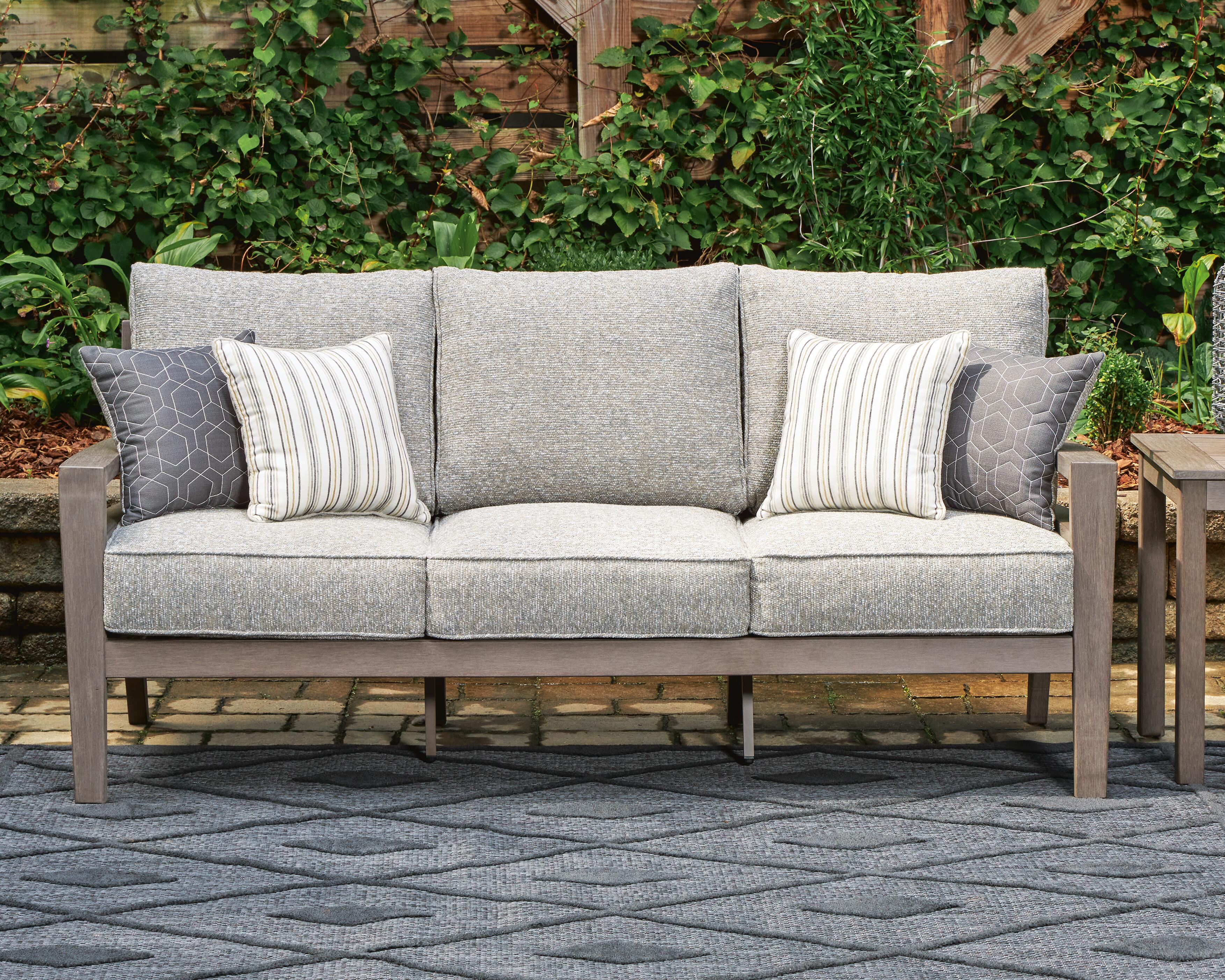 Click here for Hillside Barn Outdoor Sofa  Gray/Brown prices