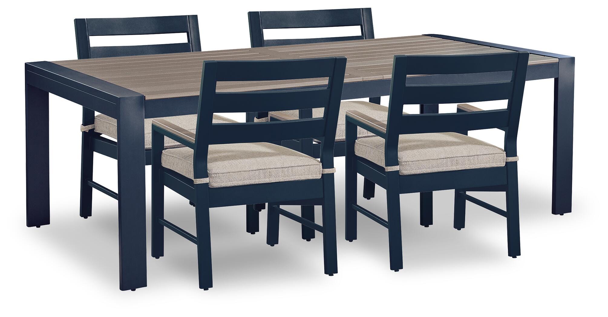 Click here for Mabry Shores Outdoor Dining Table and 4 Chairs  Na... prices