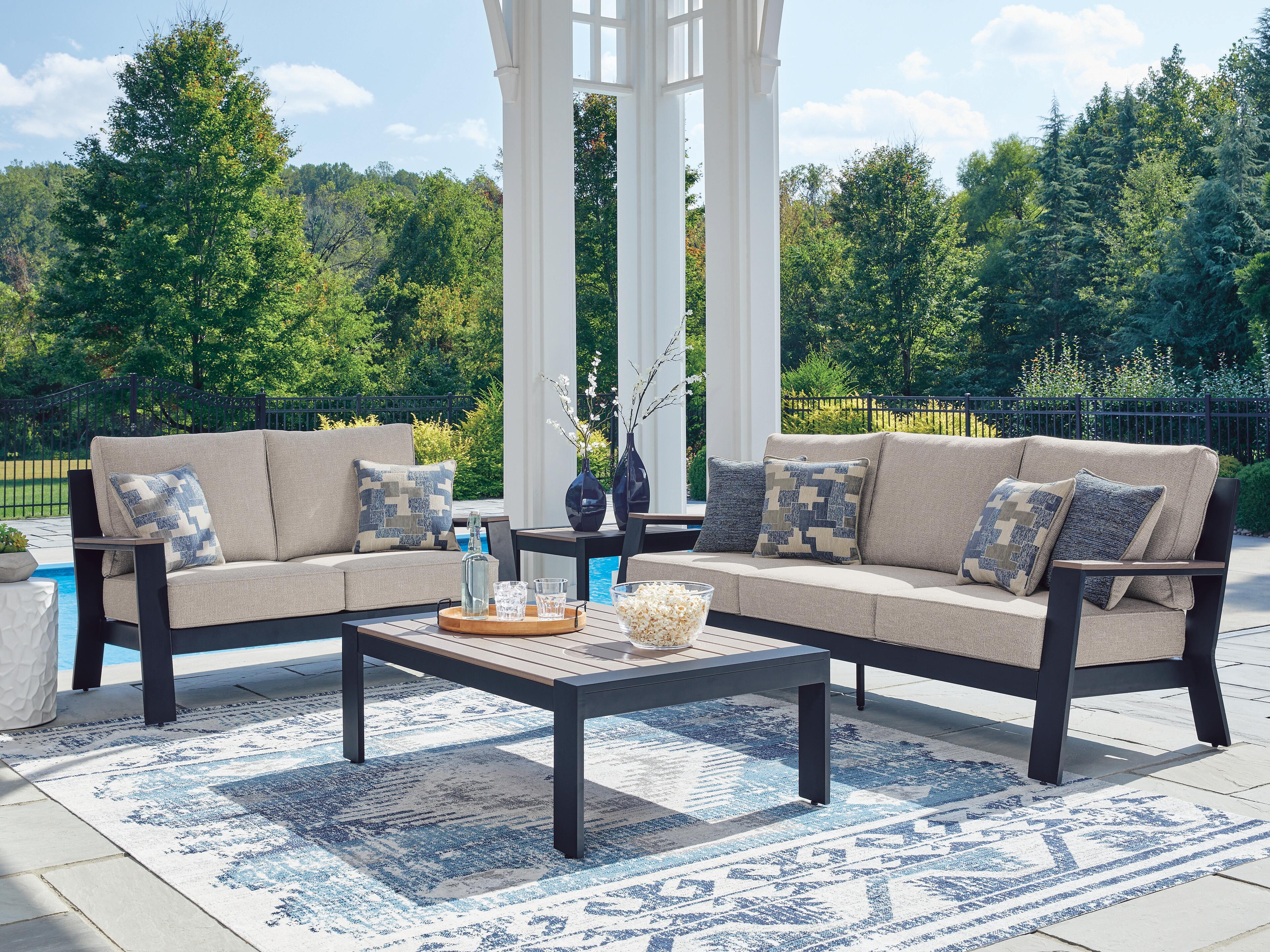 Click here for Mabry Shores Outdoor Sofa and Loveseat with Coffee... prices