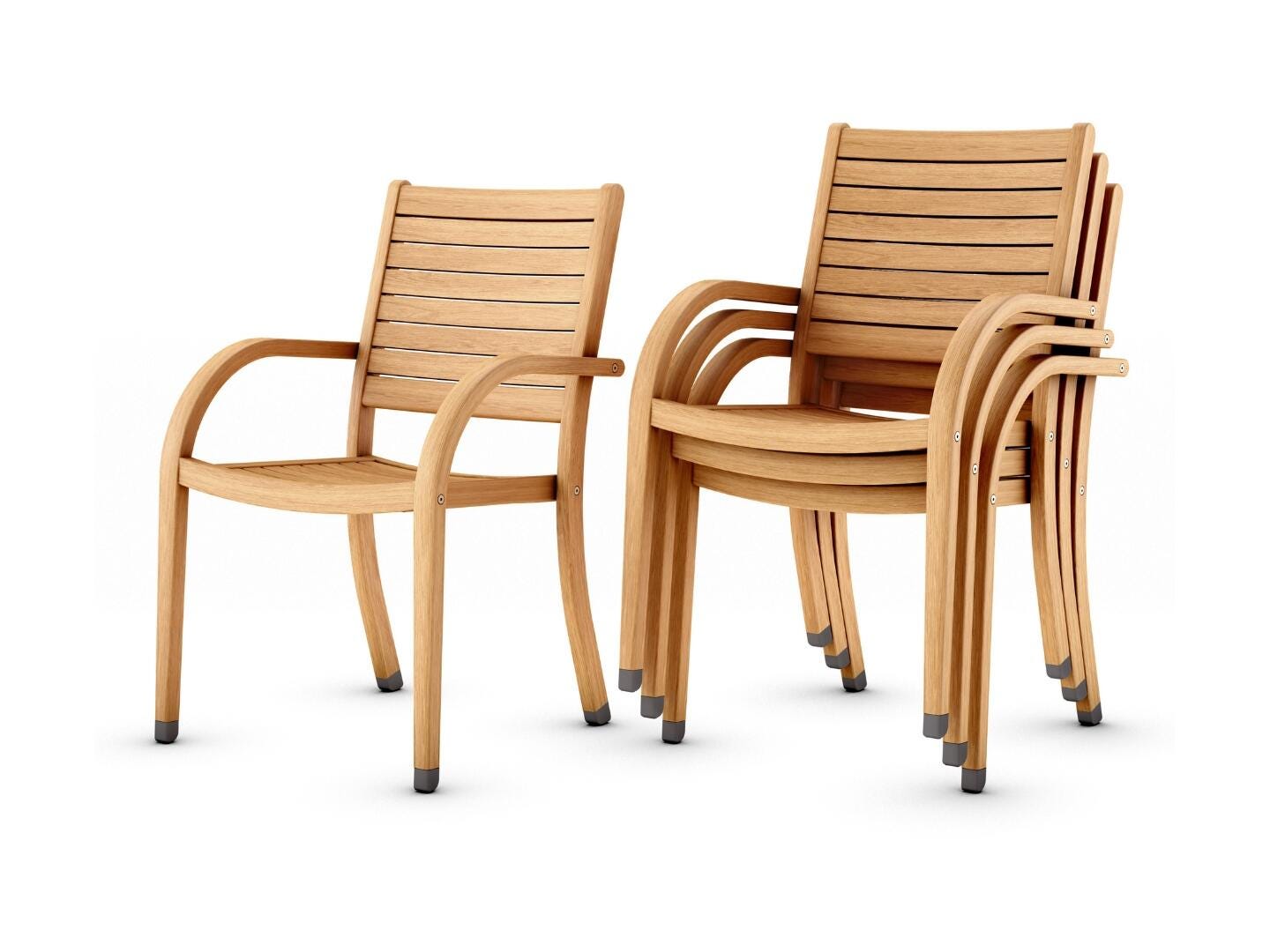 Click here for Amazonia Stackable Outdoor Armchairs (Set of 4)  L... prices