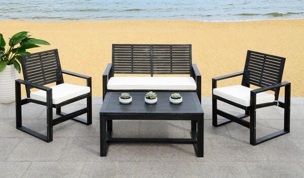Click here for Ozark 4-Piece Outdoor Set  Black prices