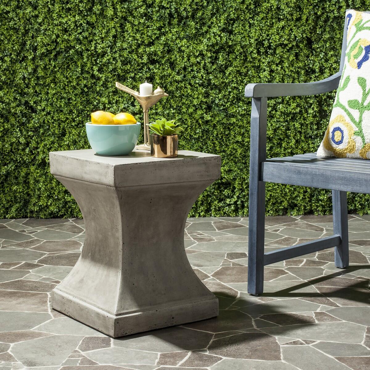 Click here for Curby Indoor/Outdoor Accent Table  Gray prices