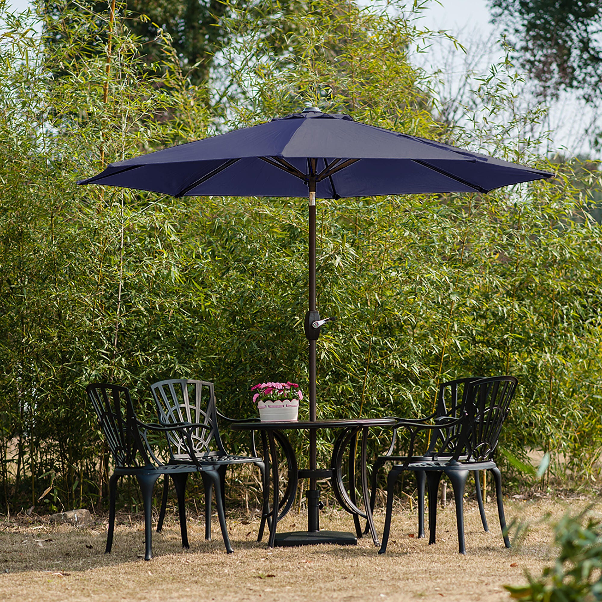 Click here for 9 Outdoor Patio Table Umbrella with Tilt and Crank... prices