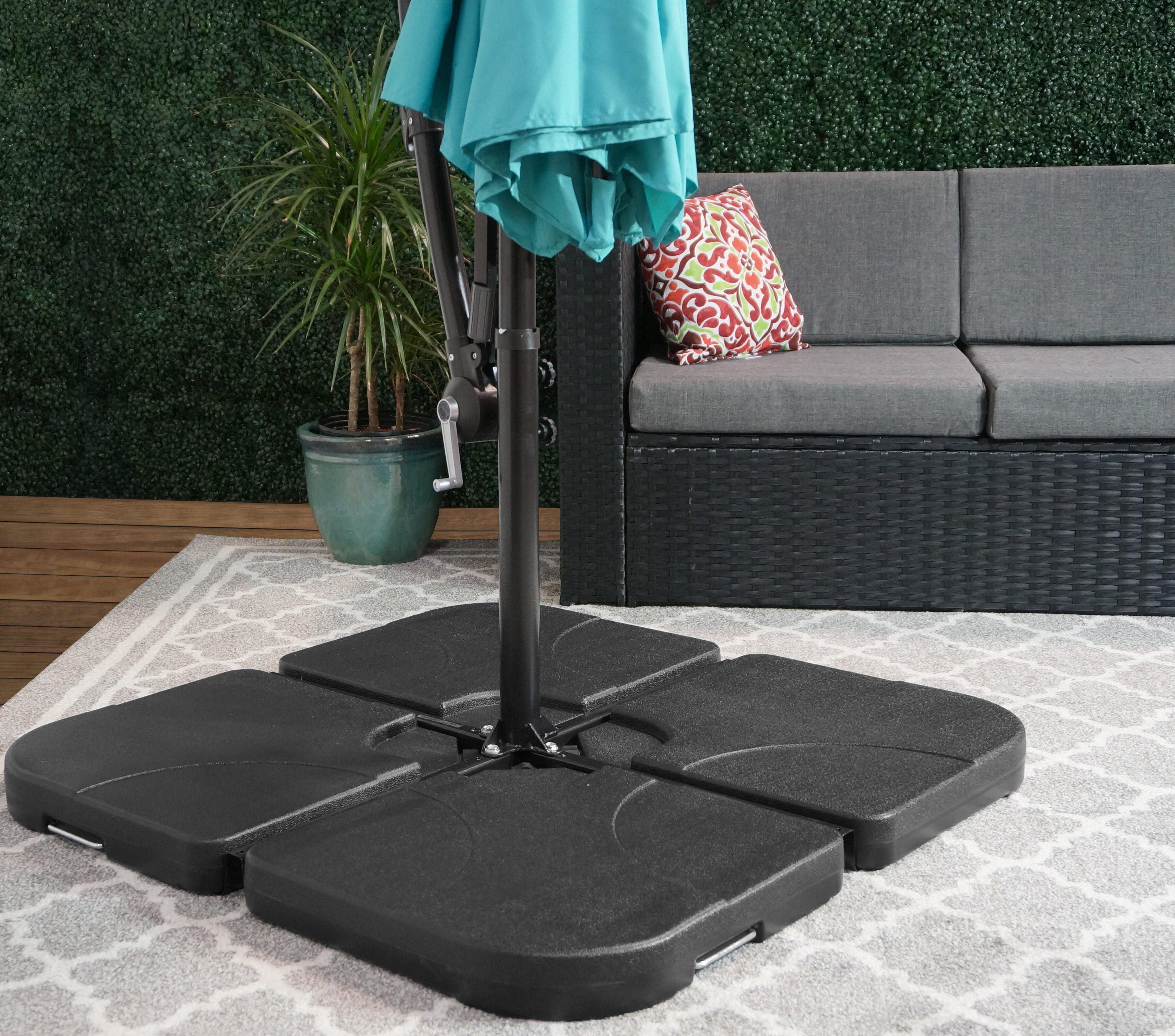 Click here for Westin Outdoor 4-Piece Umbrella Weights  Black/Gra... prices