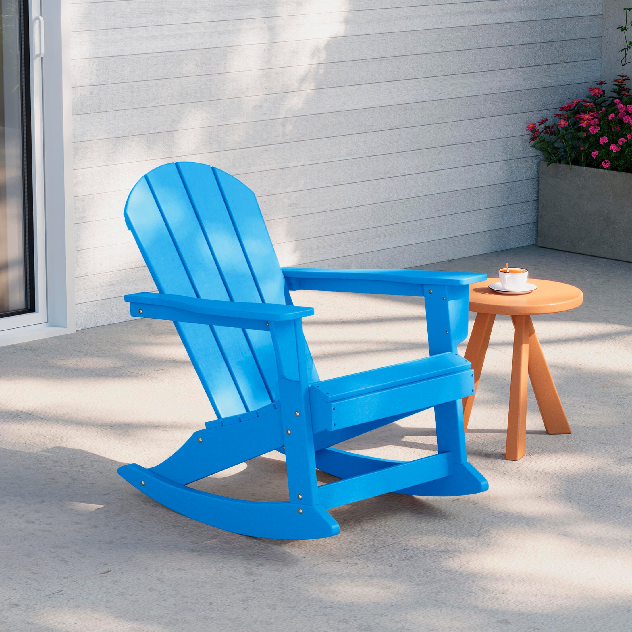 Click here for Venice Outdoor Adirondack Rocking Chair  Pacific B... prices
