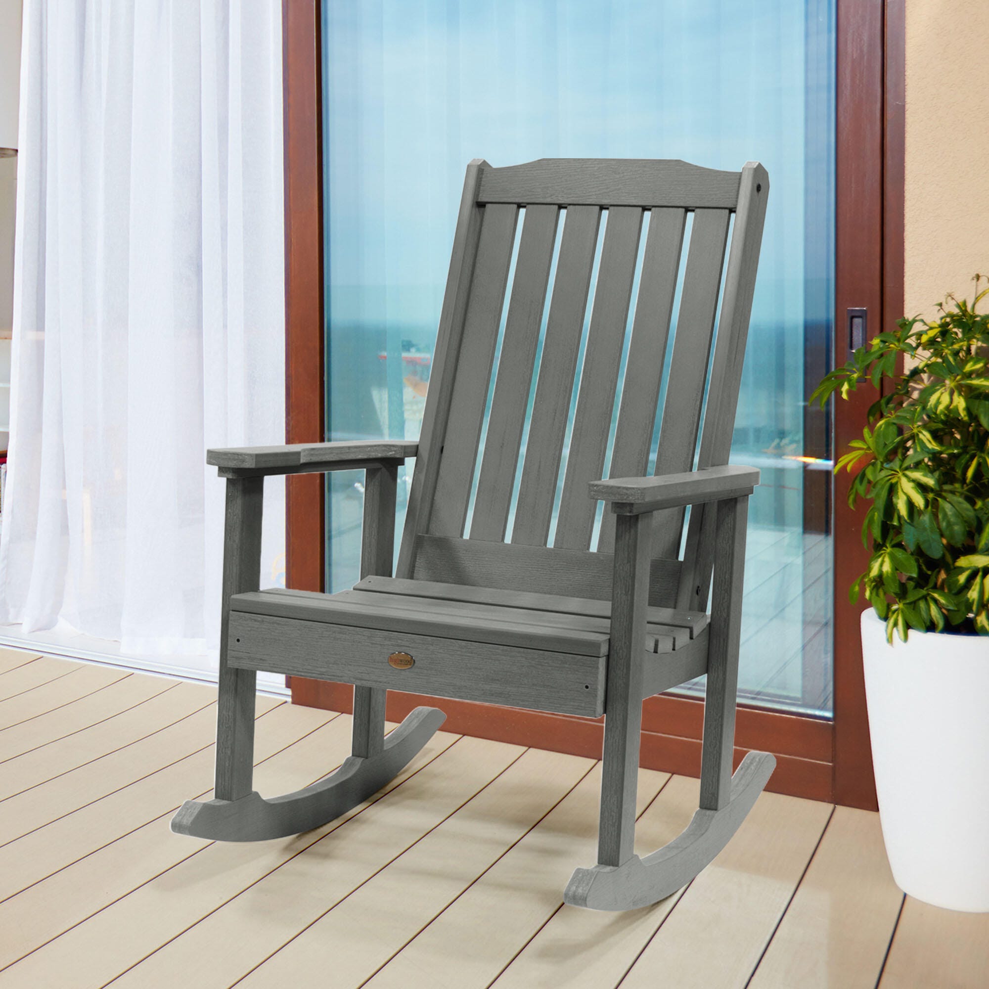 Click here for Highwood® Lehigh Outdoor Rocking Chair   Coastal T... prices
