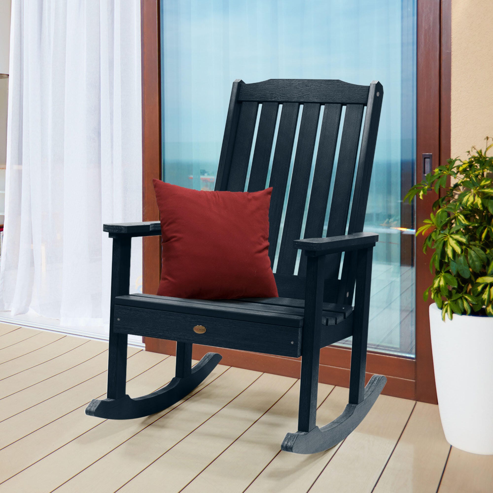 Click here for Highwood® Lehigh Outdoor Rocking Chair   Federal B... prices