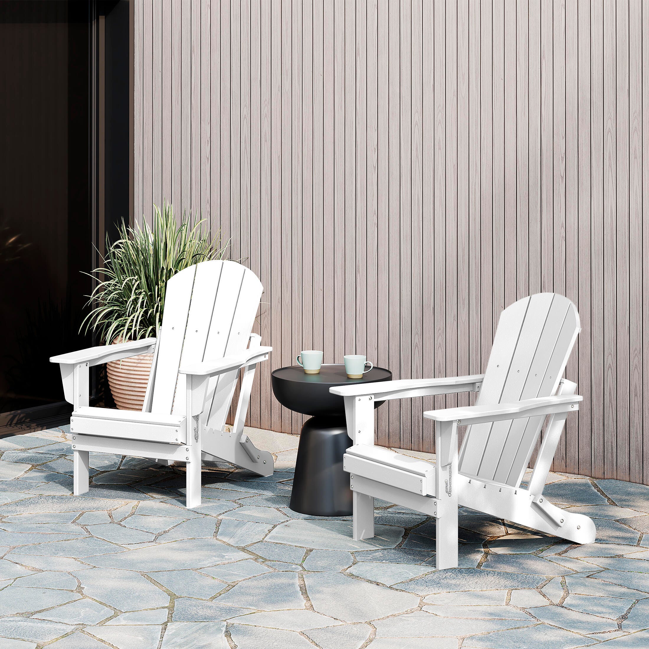 Click here for Westin Outdoor Newport Folding Adirondack Chair (s... prices